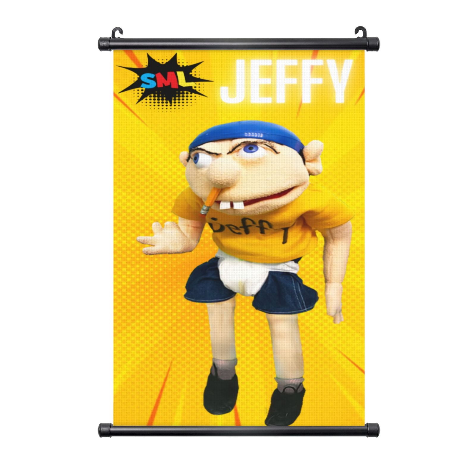 Sml Jeffy Poster Aesthetic Canvas PVC Shaft Wall Art Hanging Hanger ...