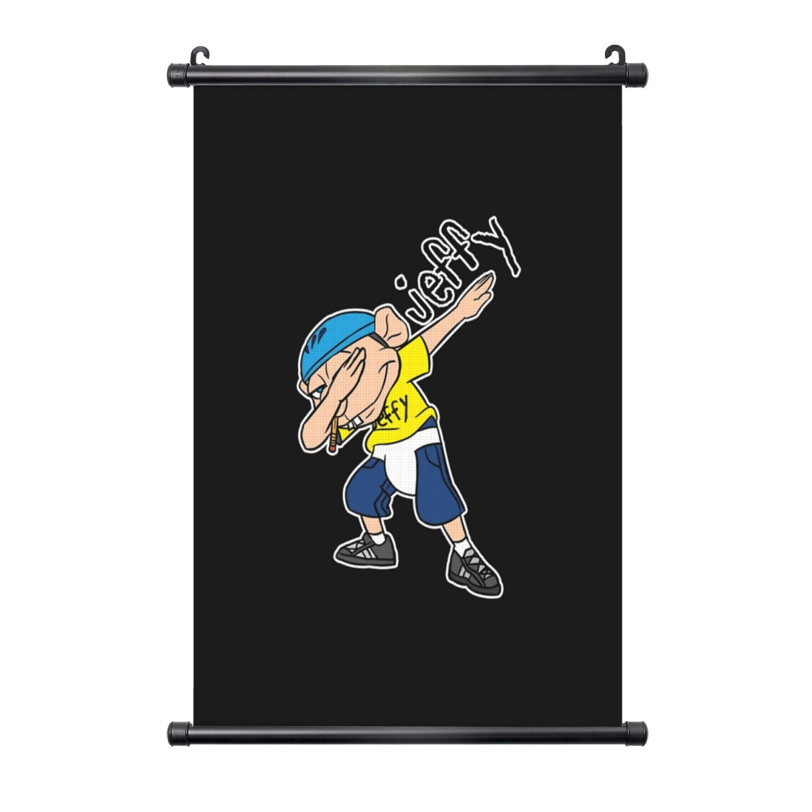 Sml Jeffy Poster Aesthetic Canvas PVC Shaft Wall Art Hanging Hanger ...