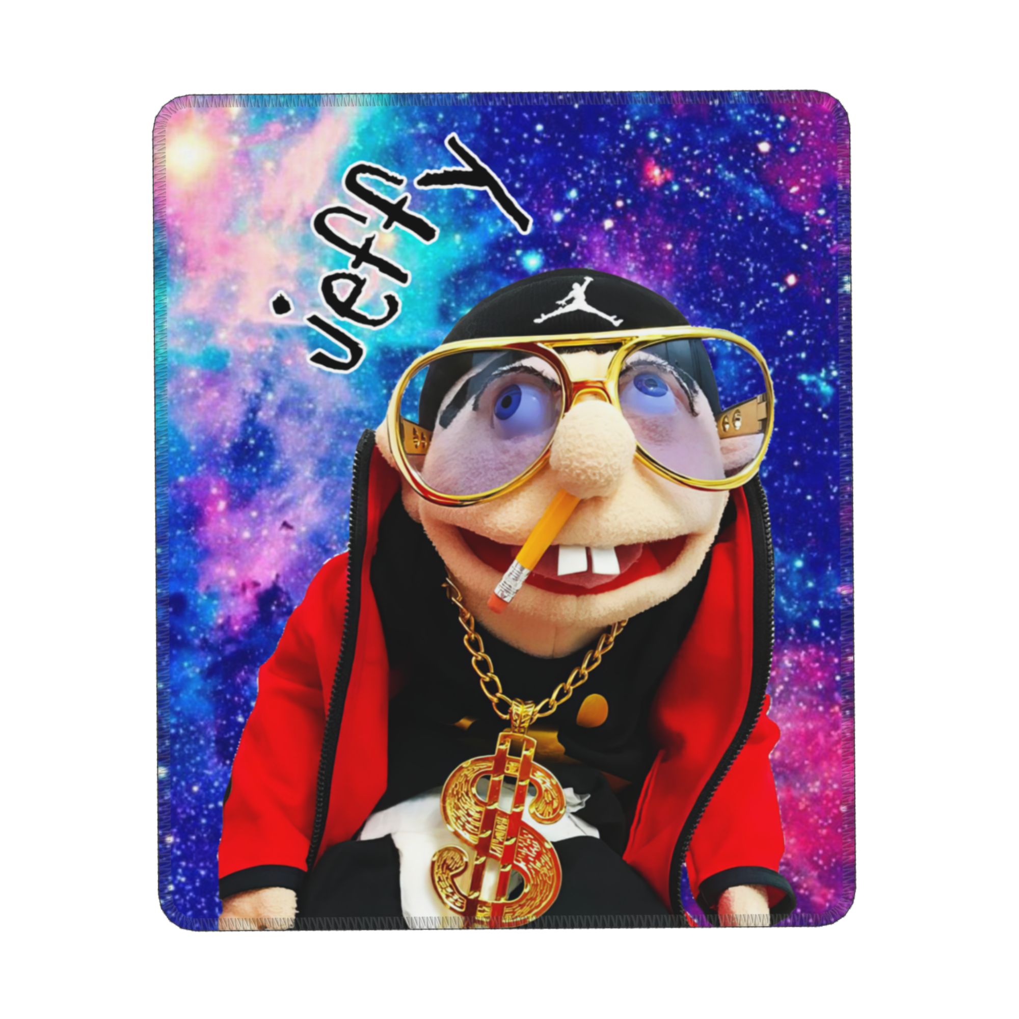Sml Jeffy Rubber Lock Edge Mouse Pad (Vertical) Office Mouse Pad Home ...