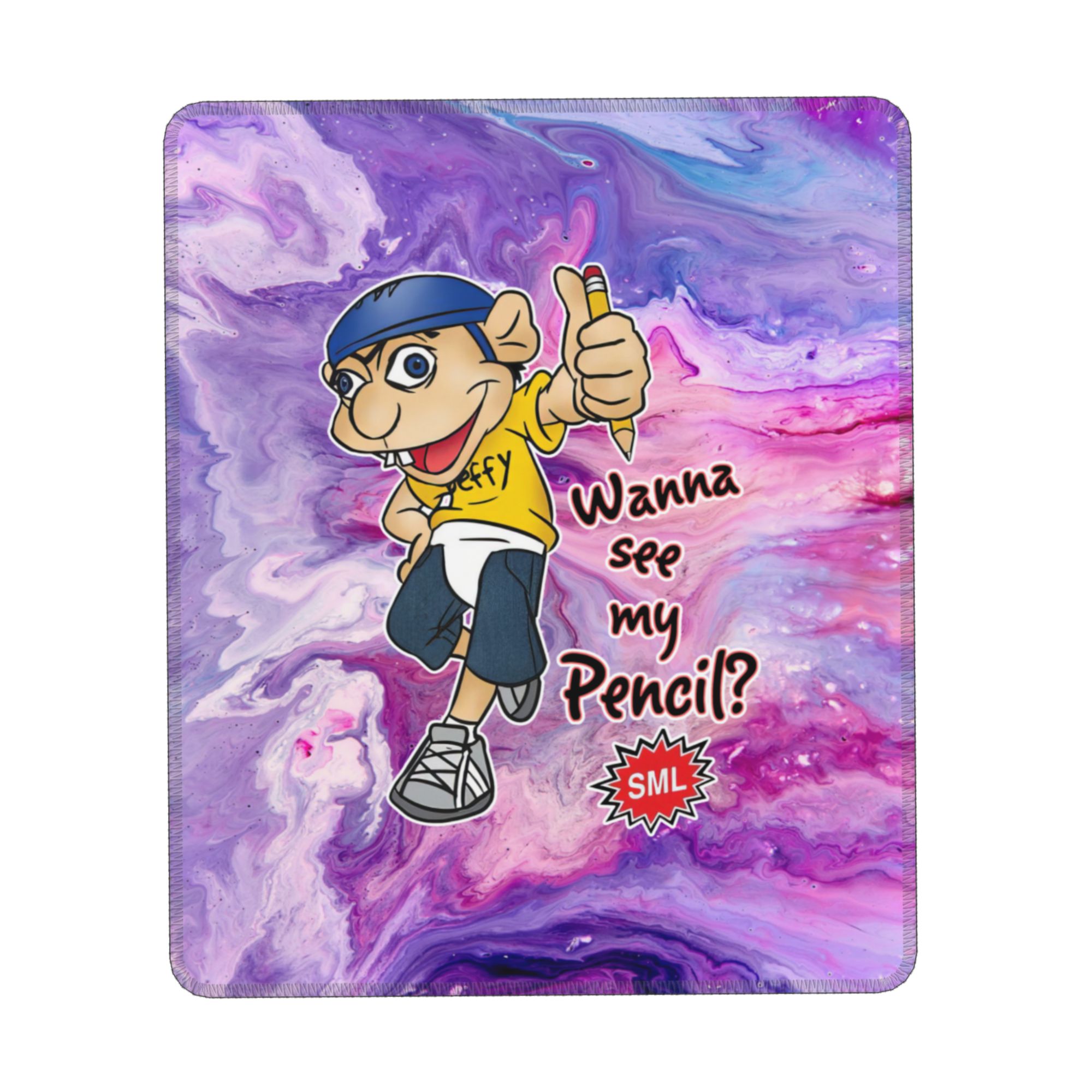 Sml Jeffy Rubber Lock Edge Mouse Pad (Vertical) Office Mouse Pad Home Mouse Pad - Walmart.com