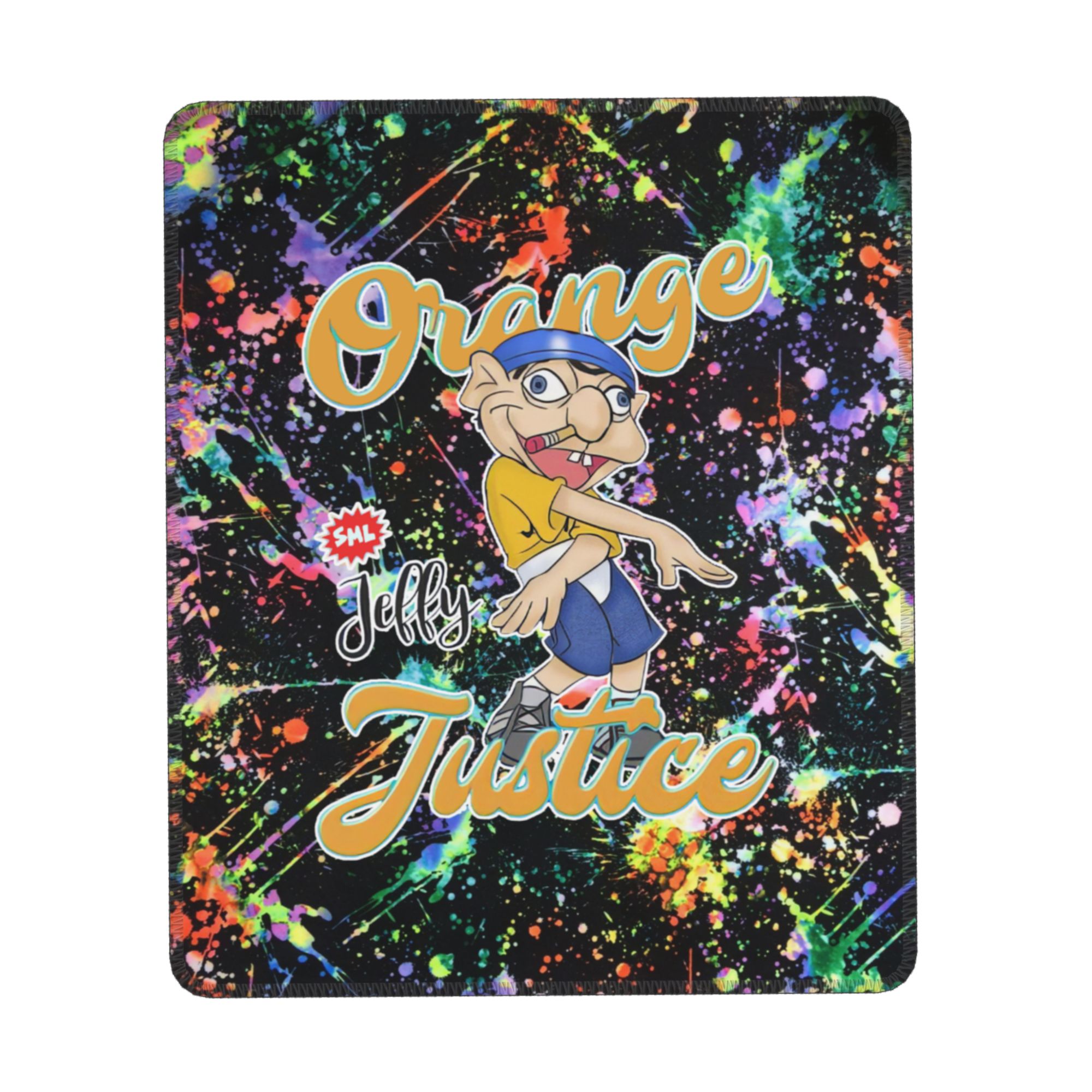 Sml Jeffy Rubber Lock Edge Mouse Pad (Vertical) Office Mouse Pad Home ...