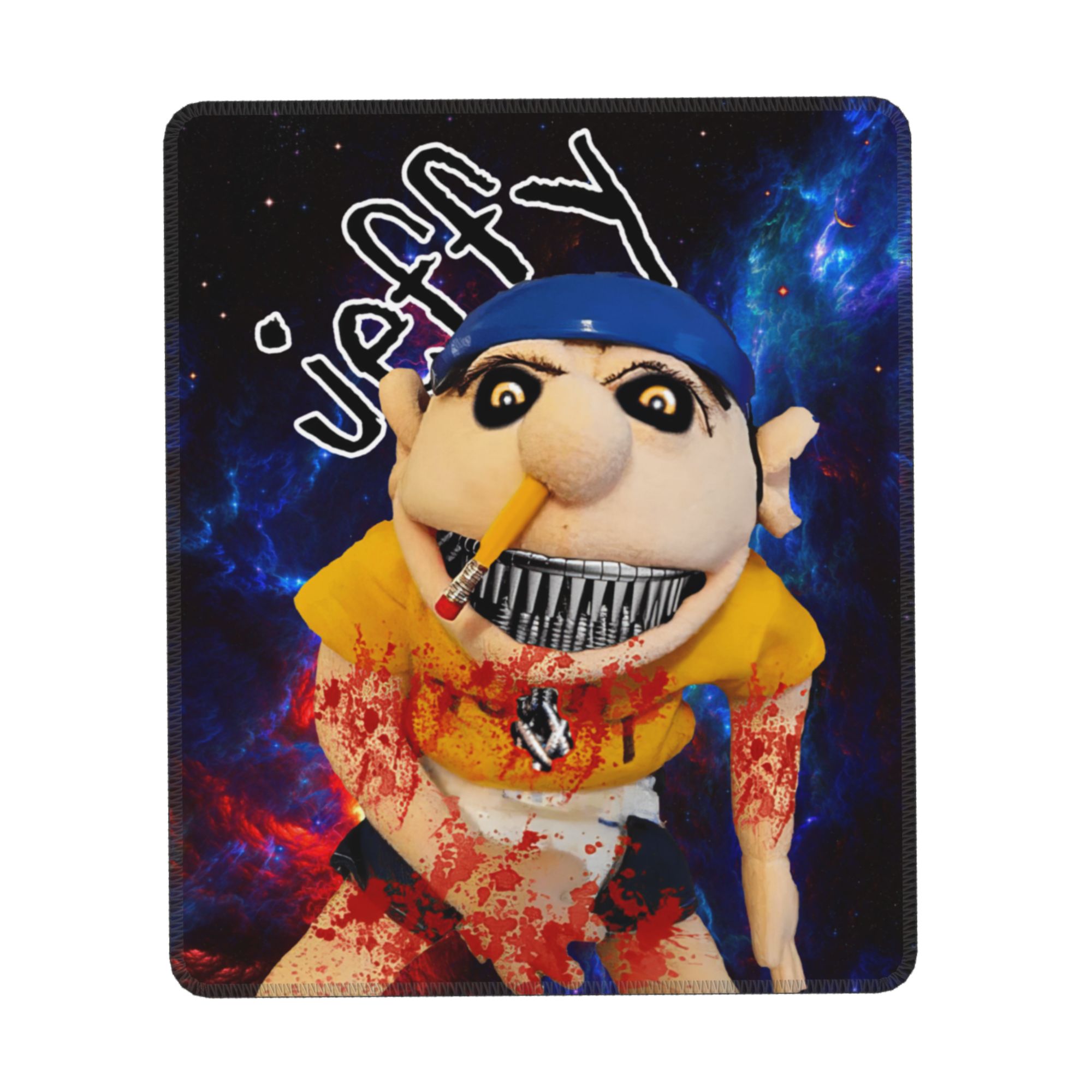 Sml Jeffy Rubber Lock Edge Mouse Pad (Vertical) Office Mouse Pad Home ...