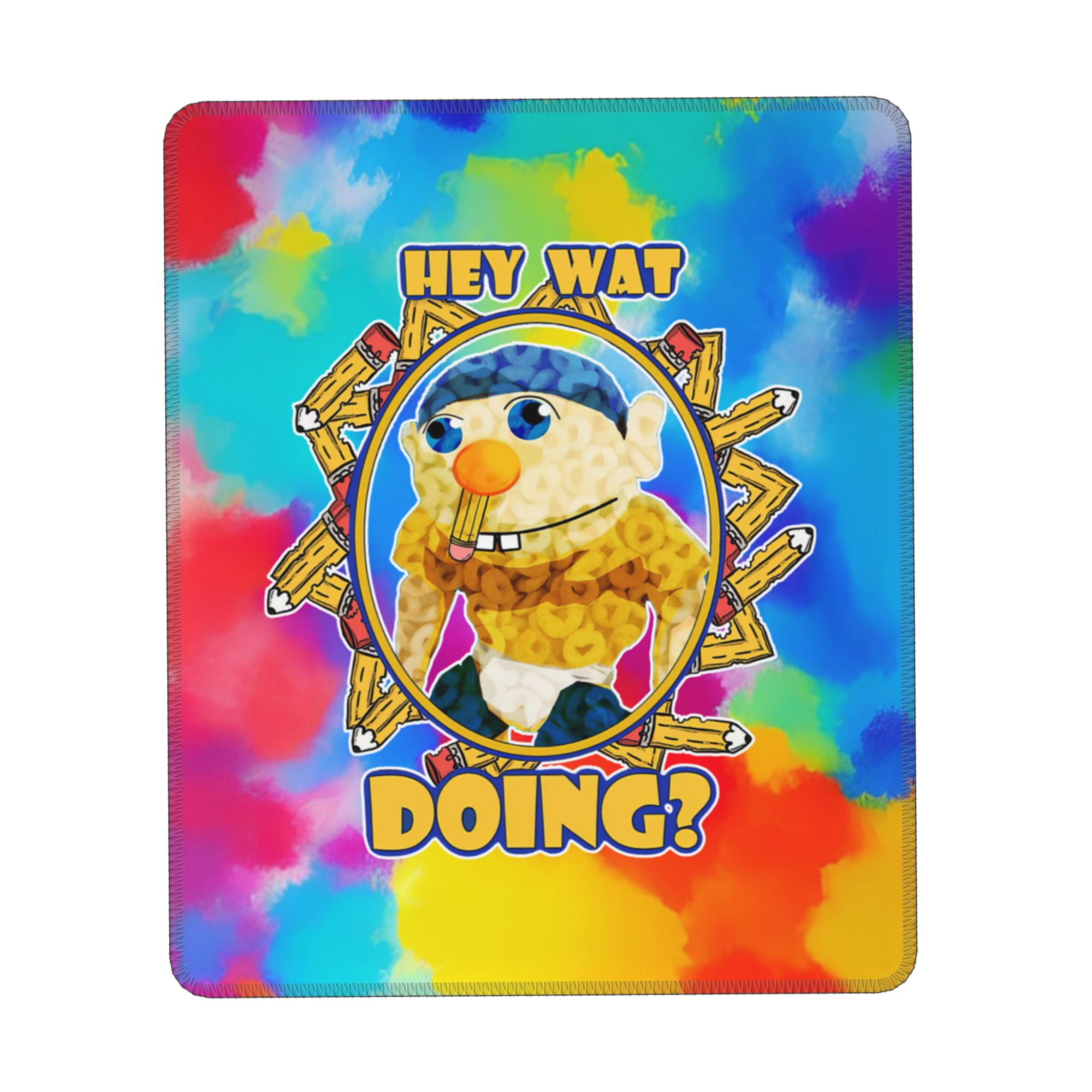 Sml Jeffy Rubber Lock Edge Mouse Pad (Vertical) Office Mouse Pad Home ...