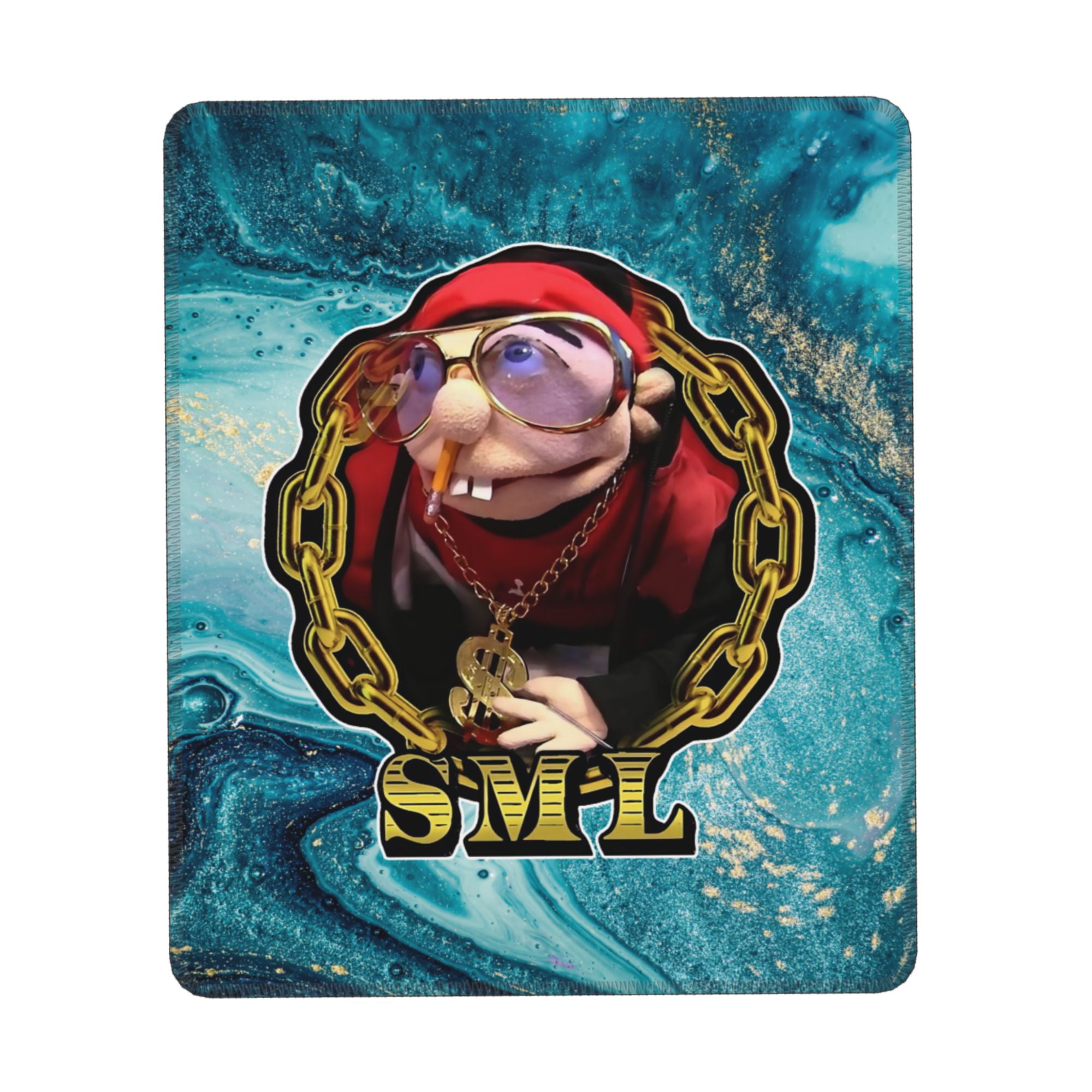 Sml Jeffy Rubber Lock Edge Mouse Pad (Vertical) Office Mouse Pad Home ...