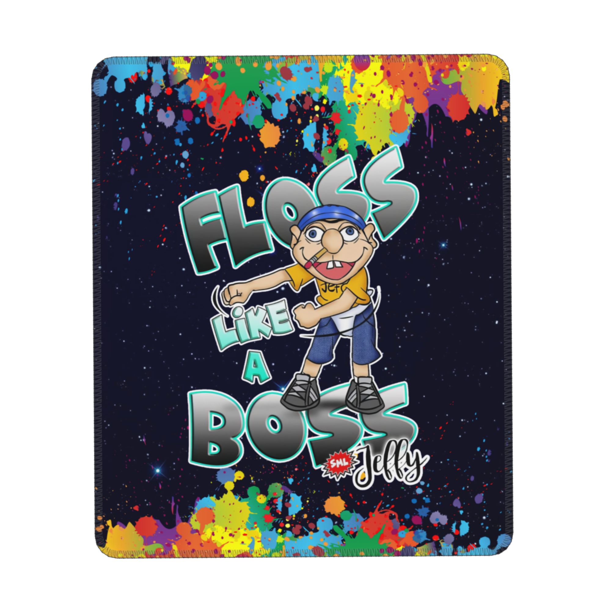 Sml Jeffy Rubber Lock Edge Mouse Pad (Vertical) Office Mouse Pad Home ...