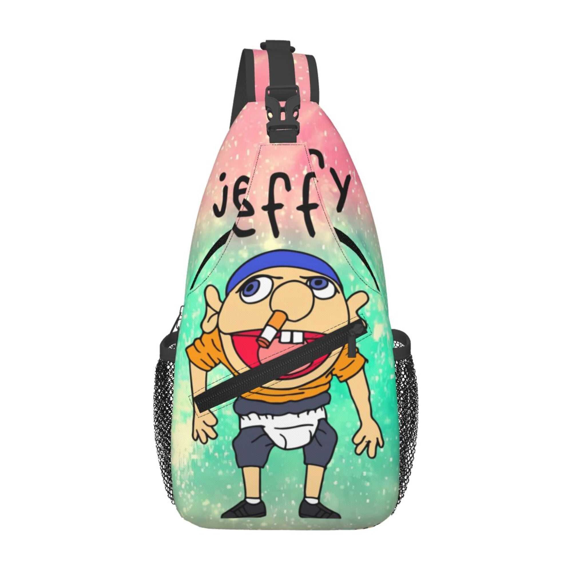 Sml Jeffy Sling Bag Crossbody Sling Backpack Chest Bag Daypack Purses ...