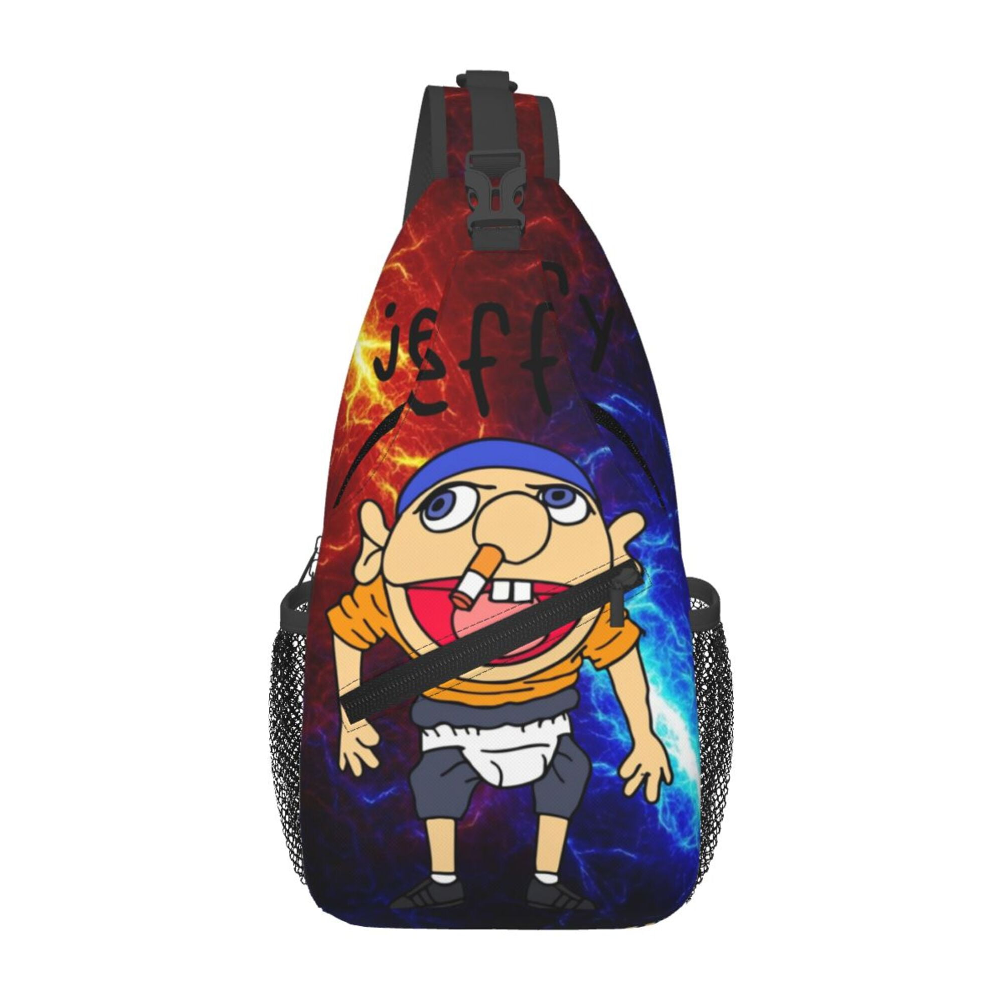 Sml Jeffy Sling Bag Crossbody Sling Backpack Chest Bag Daypack Purses ...