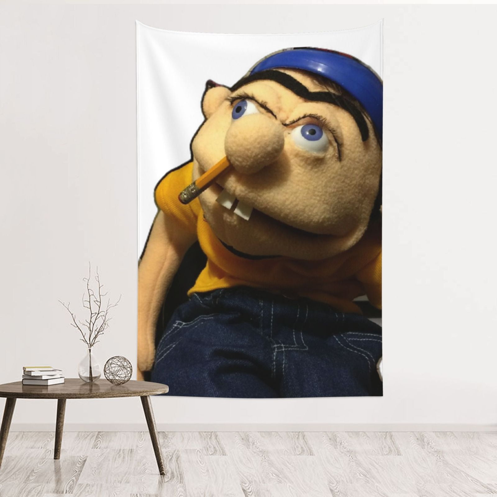 Sml Jeffy Tapestry Wall Decor Cartoon Flag Wall Tapestry for Dormitory ...