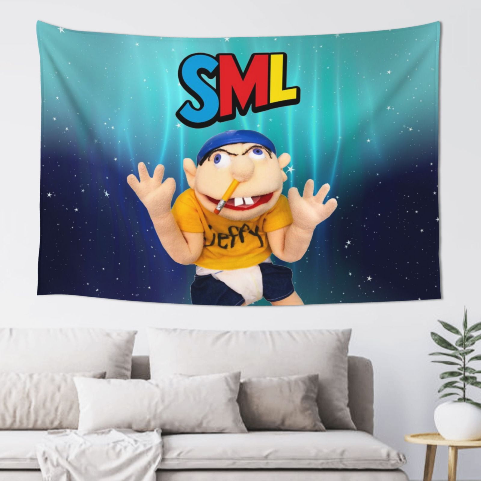 Sml Jeffy Tapestry Wall Hanging Home Decoration Wall Blanket Dormitory ...