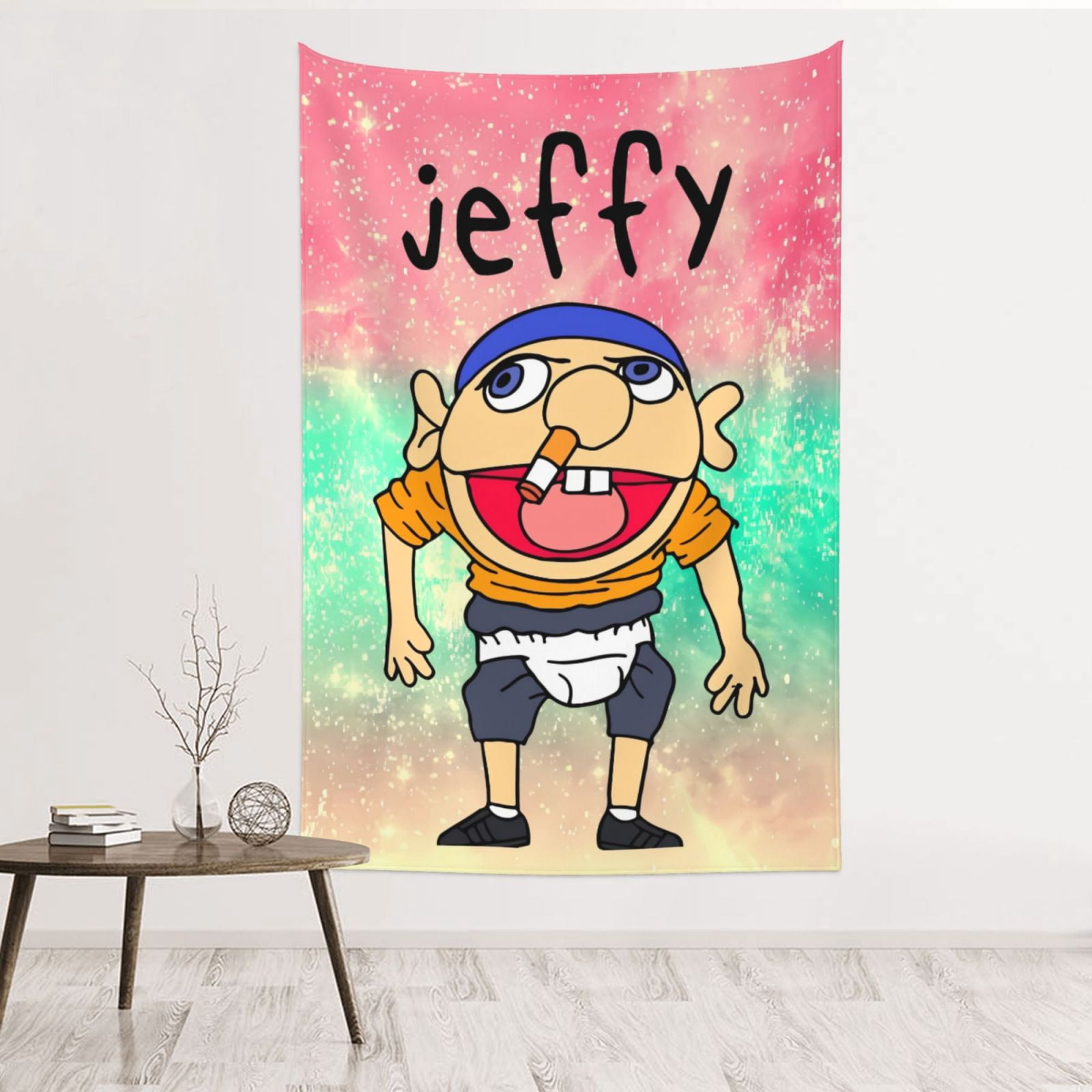 Sml Jeffy Tapestry Wall Hanging Home Decoration Wall Blanket Dormitory ...