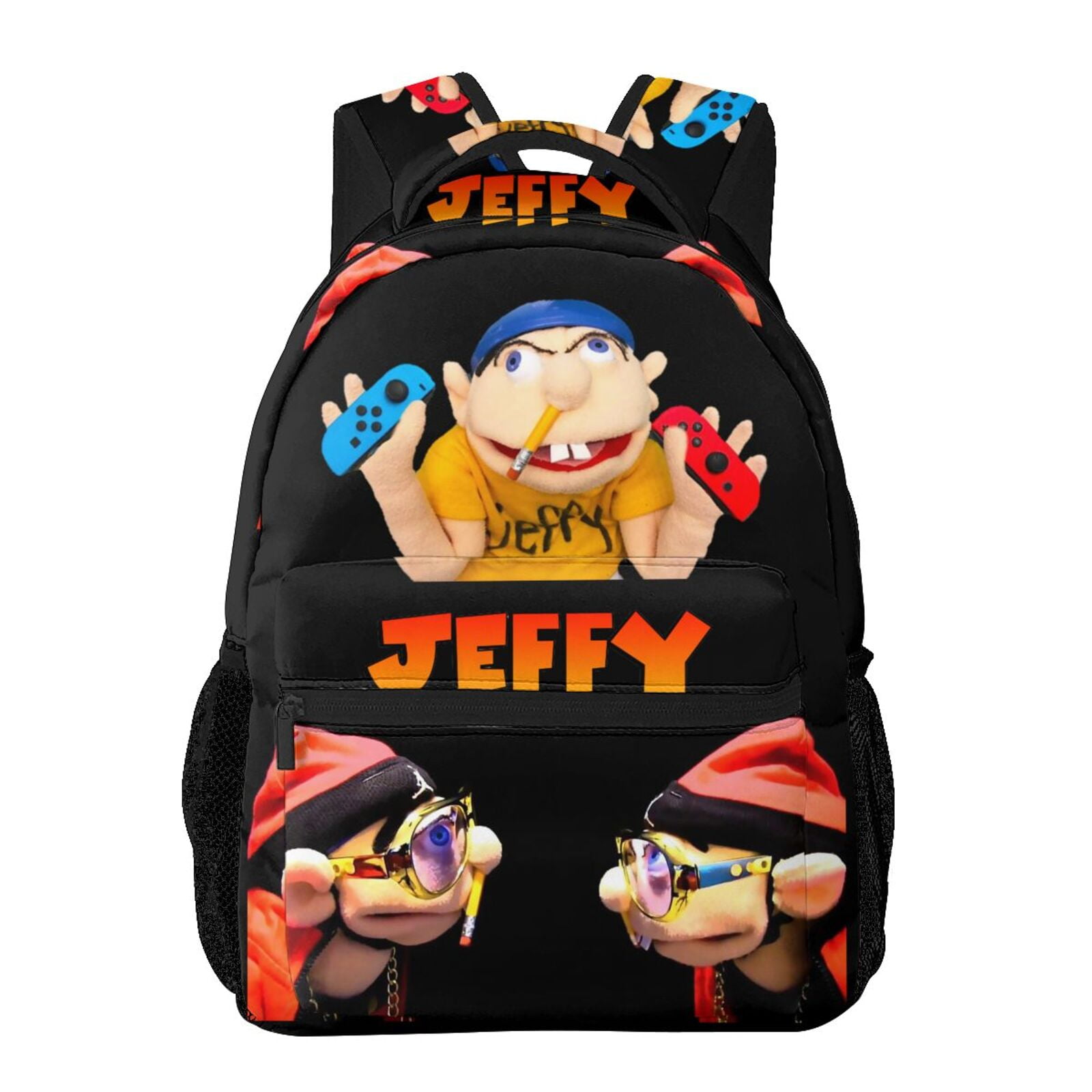 Sml Jeffy Unisex Backpack Daypack College School Travel Shoulder Bag ...