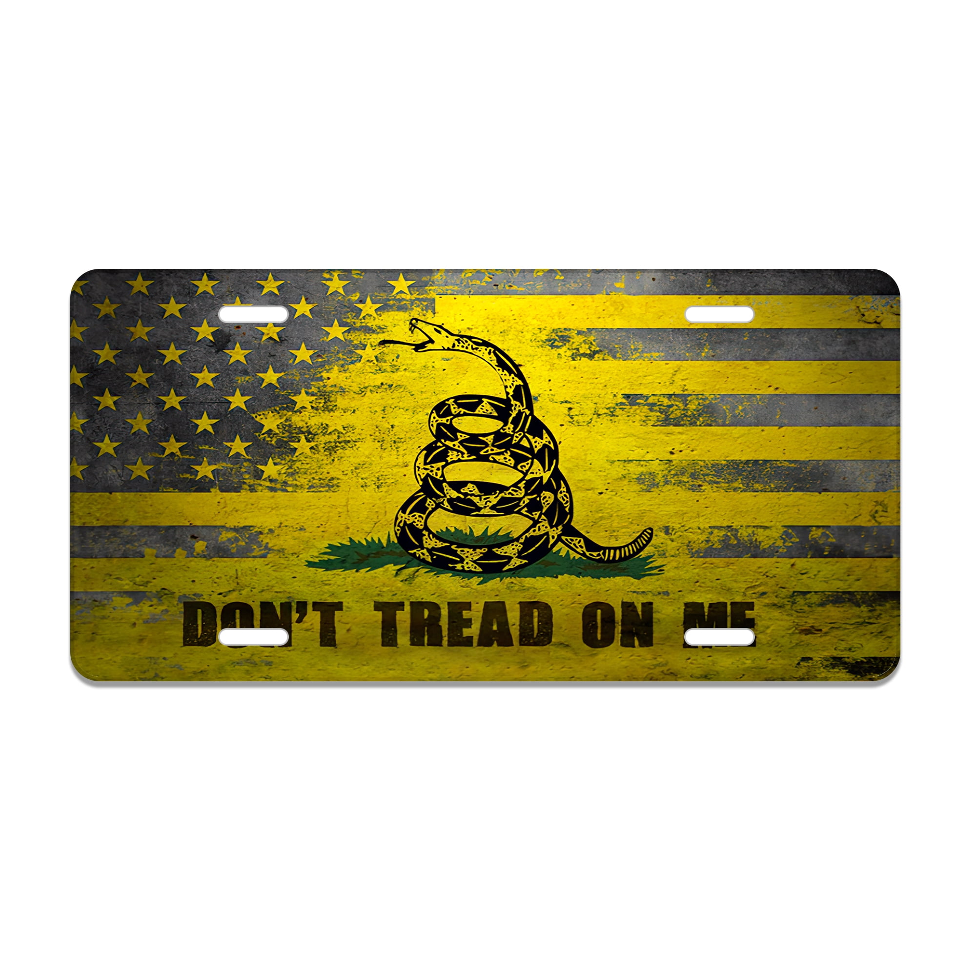 Smoaffly Ameircan Don't Trade on Me License Plate Decorative Metal Car ...