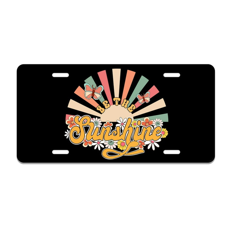 Decorative front license plates store