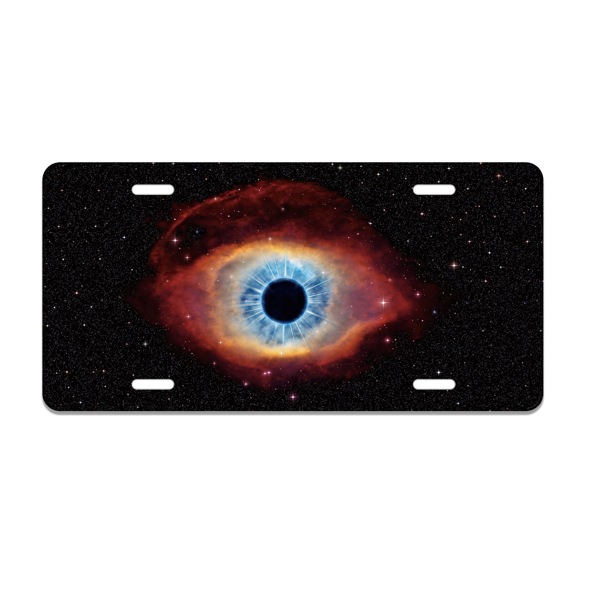 Smoaffly Eye God Helix Nebula License Plate Decorative Car Front ...