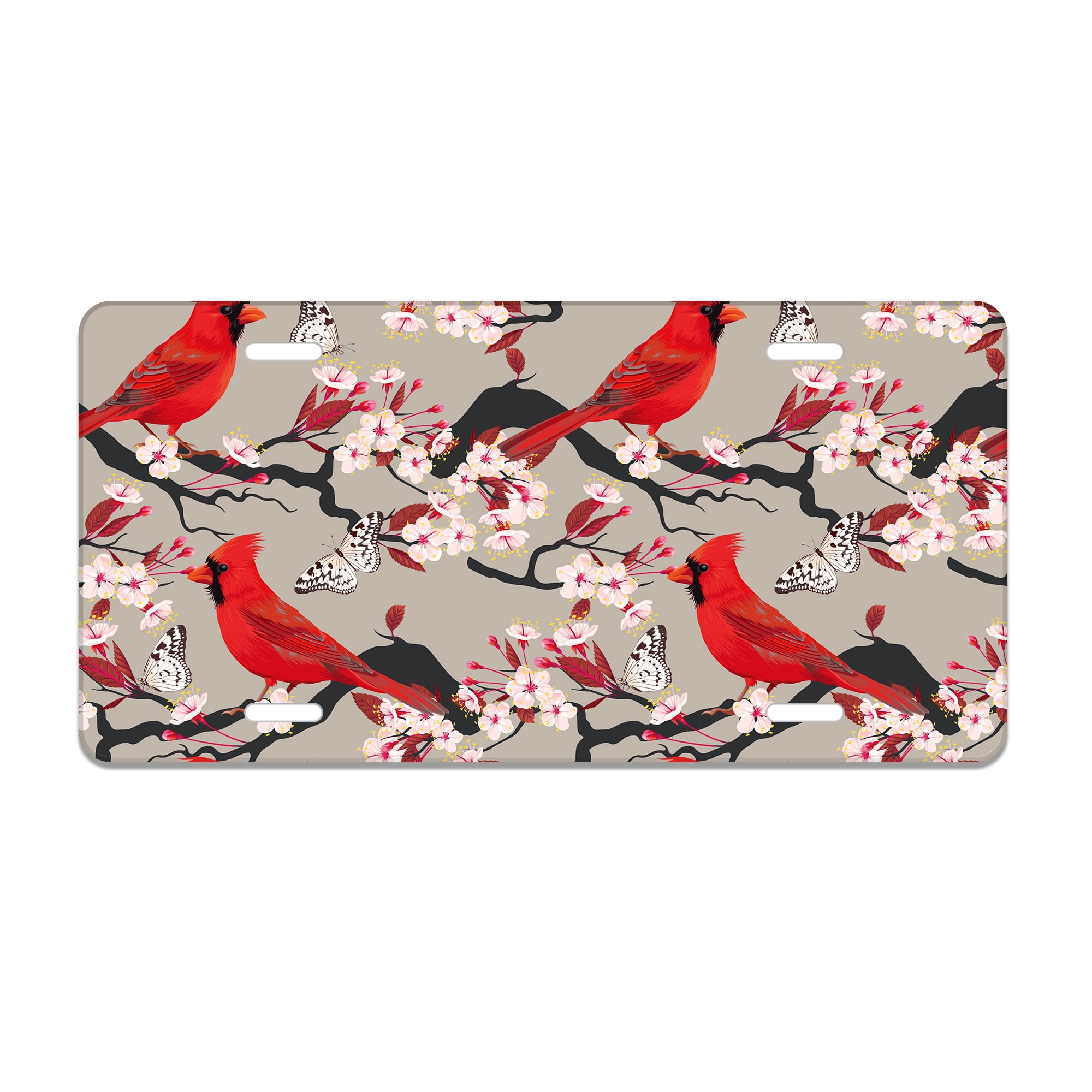 Smoaffly Highland Cow License Plate Decorative Car Front, Metal Car ...