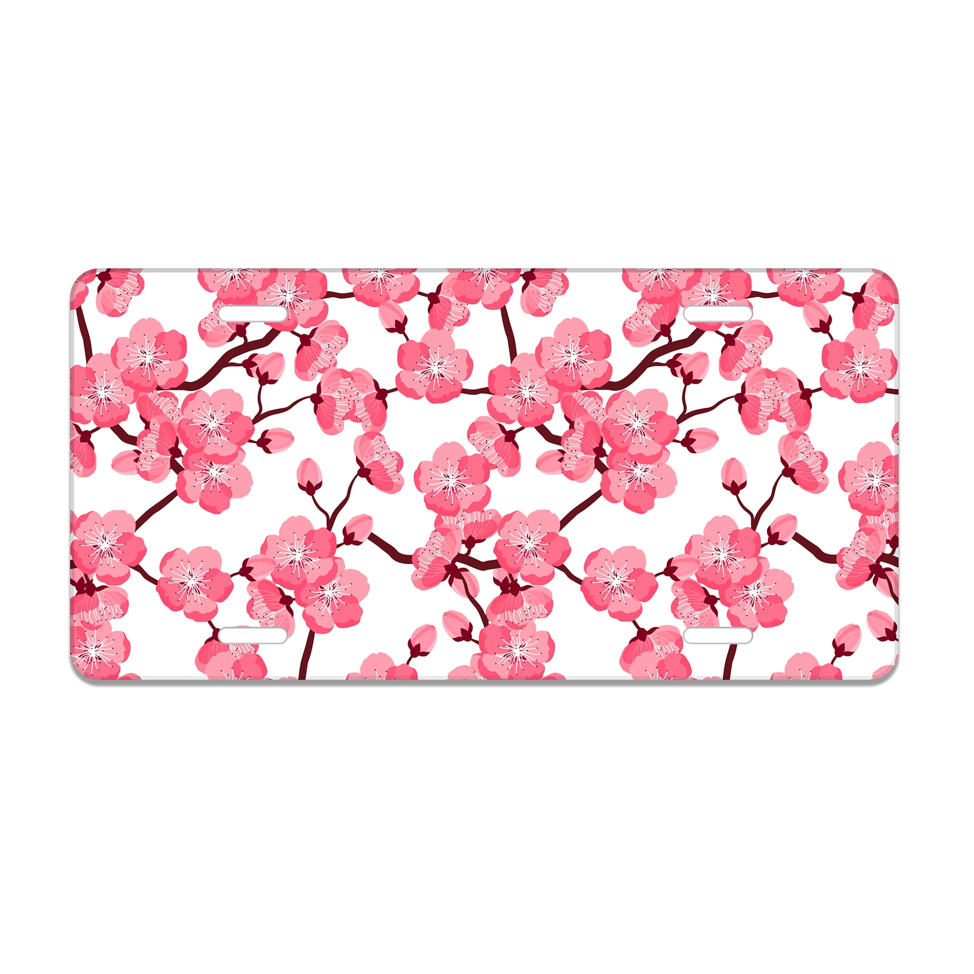 Smoaffly Japanese Cherry Blossoms Decorative Car Front, Red Sakura ...