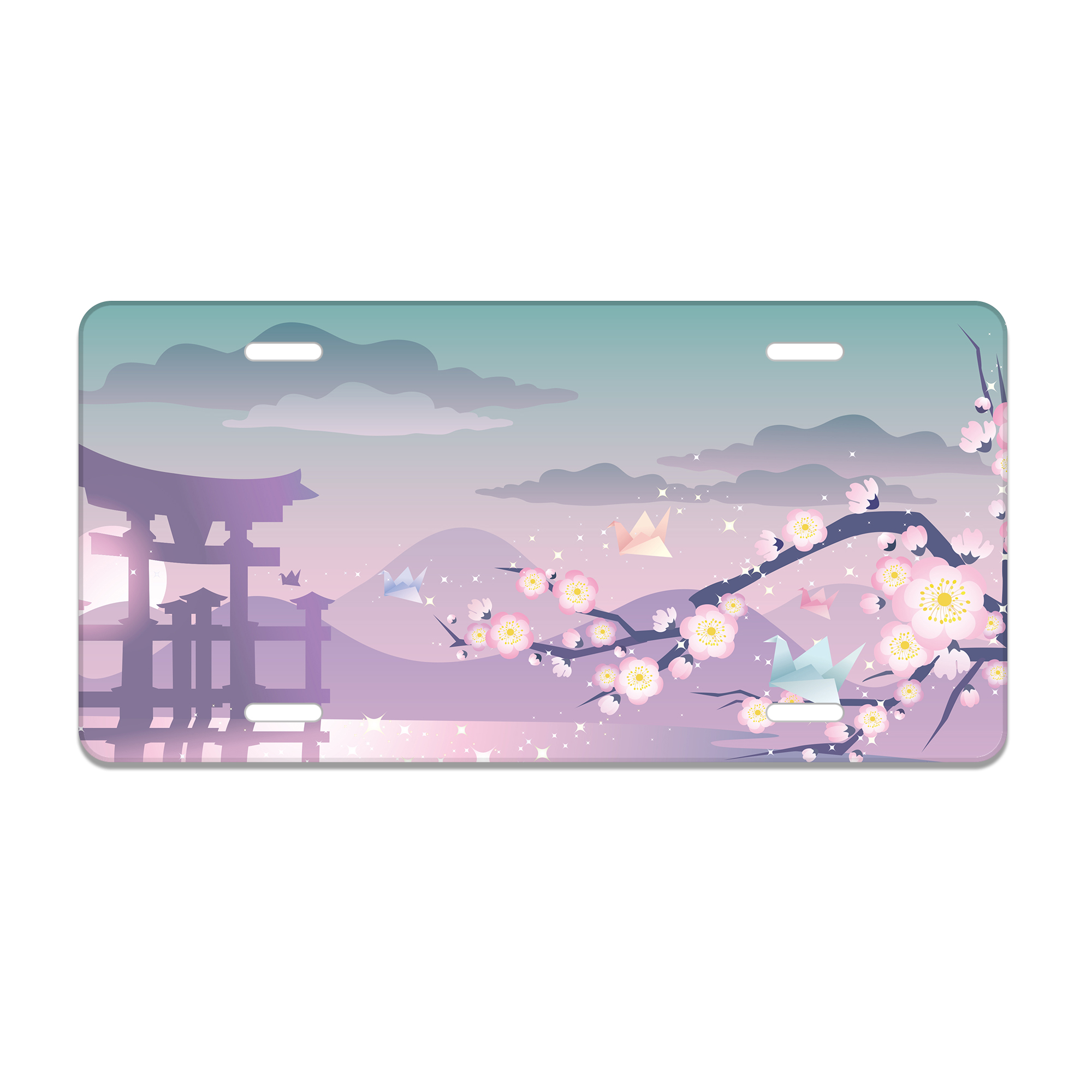 Smoaffly Kingkong Vocation License Plate Decorative Car Front, Metal ...