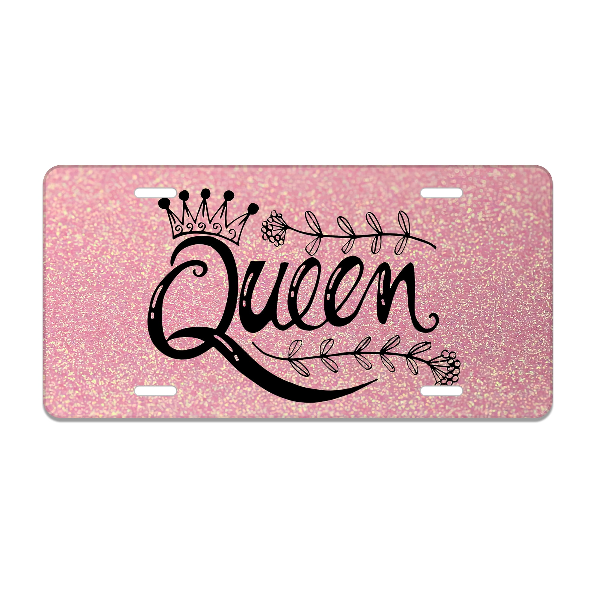 Smoaffly Mountain Golden Sun License Plate Decorative Car Front License ...