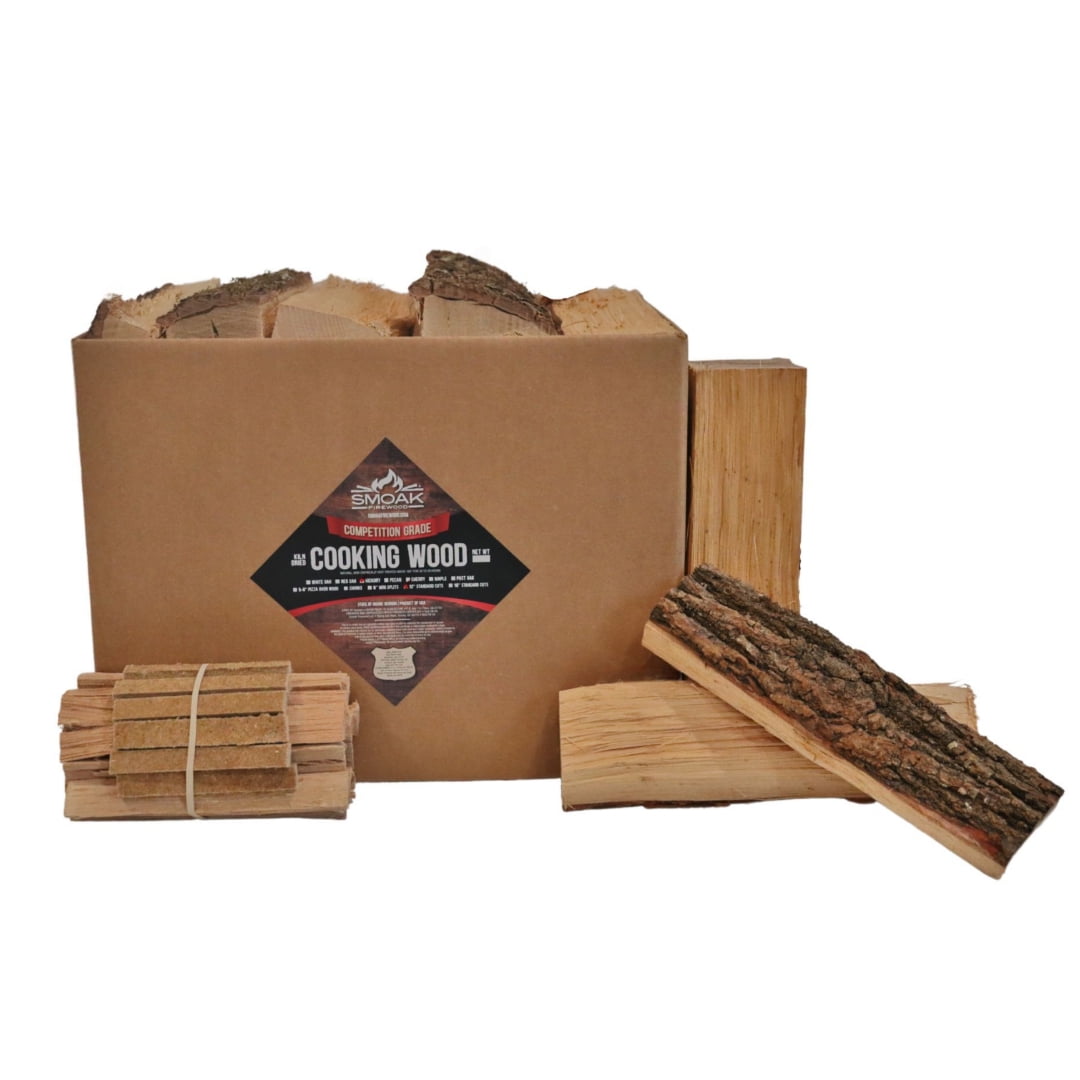 Free Shipping! Smoak Firewood 12inch Length Premium Cooking Wood ...