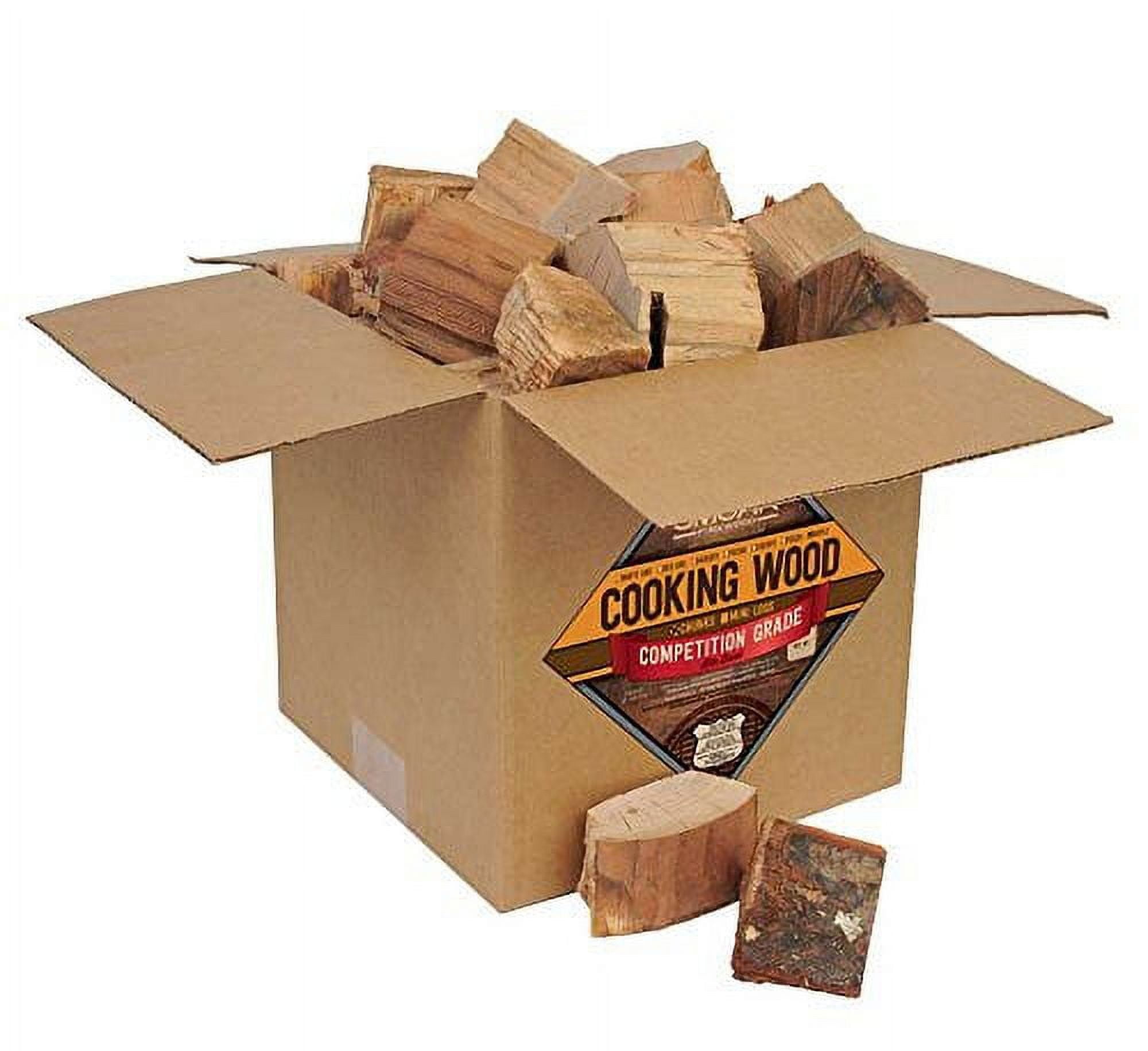 Smoak Firewood Cooking Wood Chunks - USDA Certified Kiln Dried (Maple ...