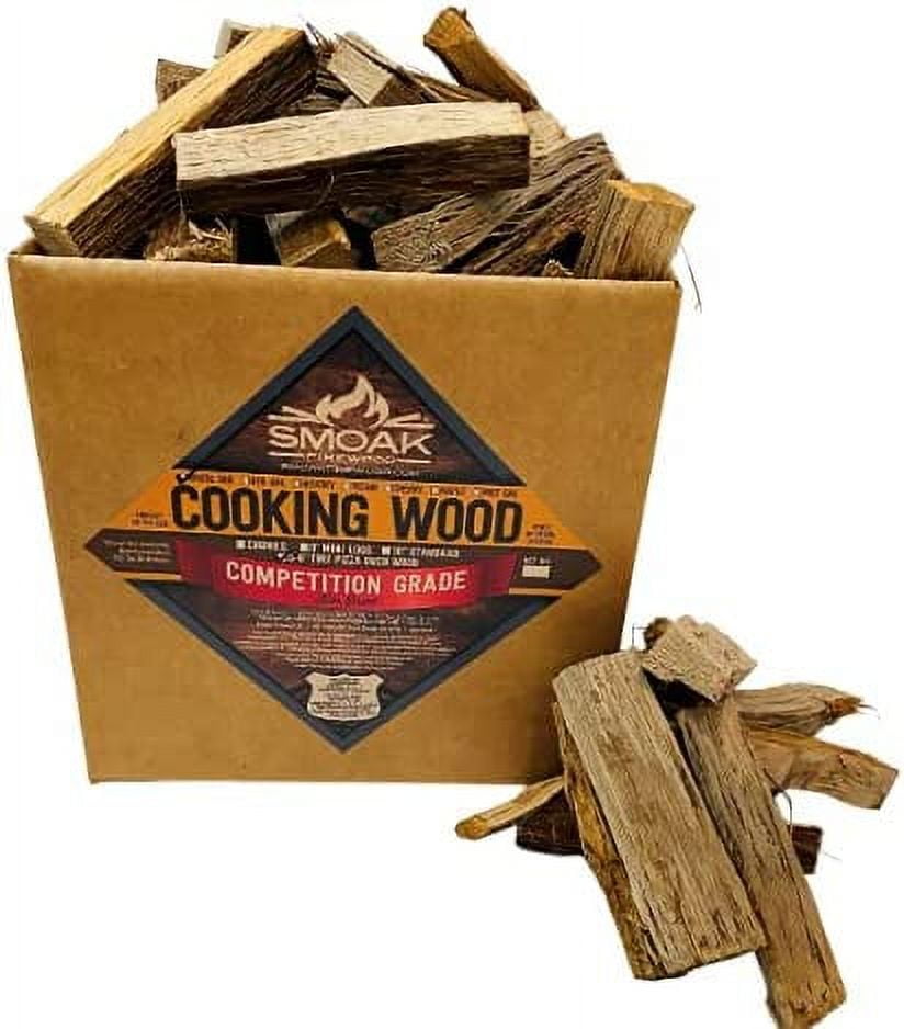 Smoak Firewood Cooking Wood Mini Splits - USDA Certified Kiln Dried ...