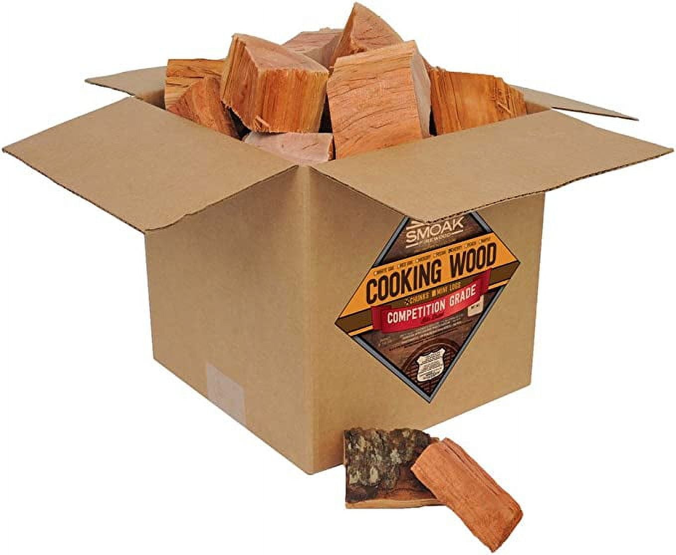 Smoak Firewood’s Cooking Wood Chunks (Competition Grade) USDA Certified ...