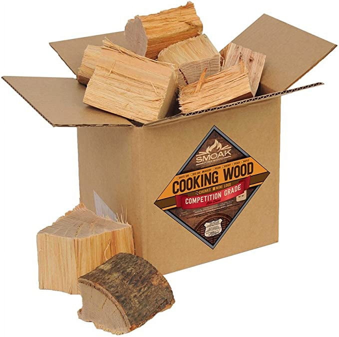 Smoak Firewood’s Cooking Wood Chunks (Competition Grade) USDA Certified ...