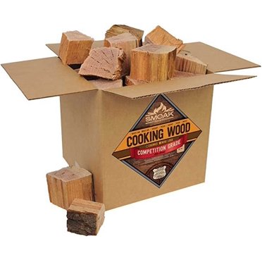 Smoak Firewood Premium Hickory Kiln Dried USDA Cooking Grade Mini Logs ...