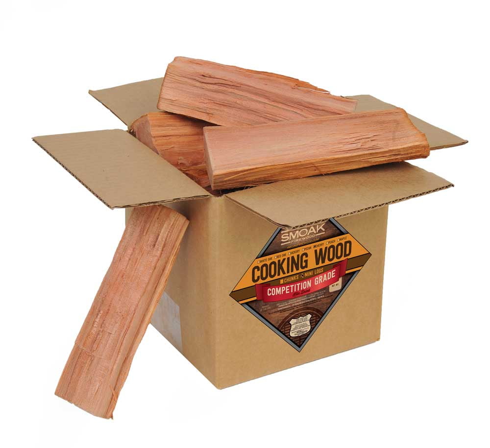 Smoak Firewood's Cooking Wood Mini Logs (8inch pieces, 8-10lbs ...
