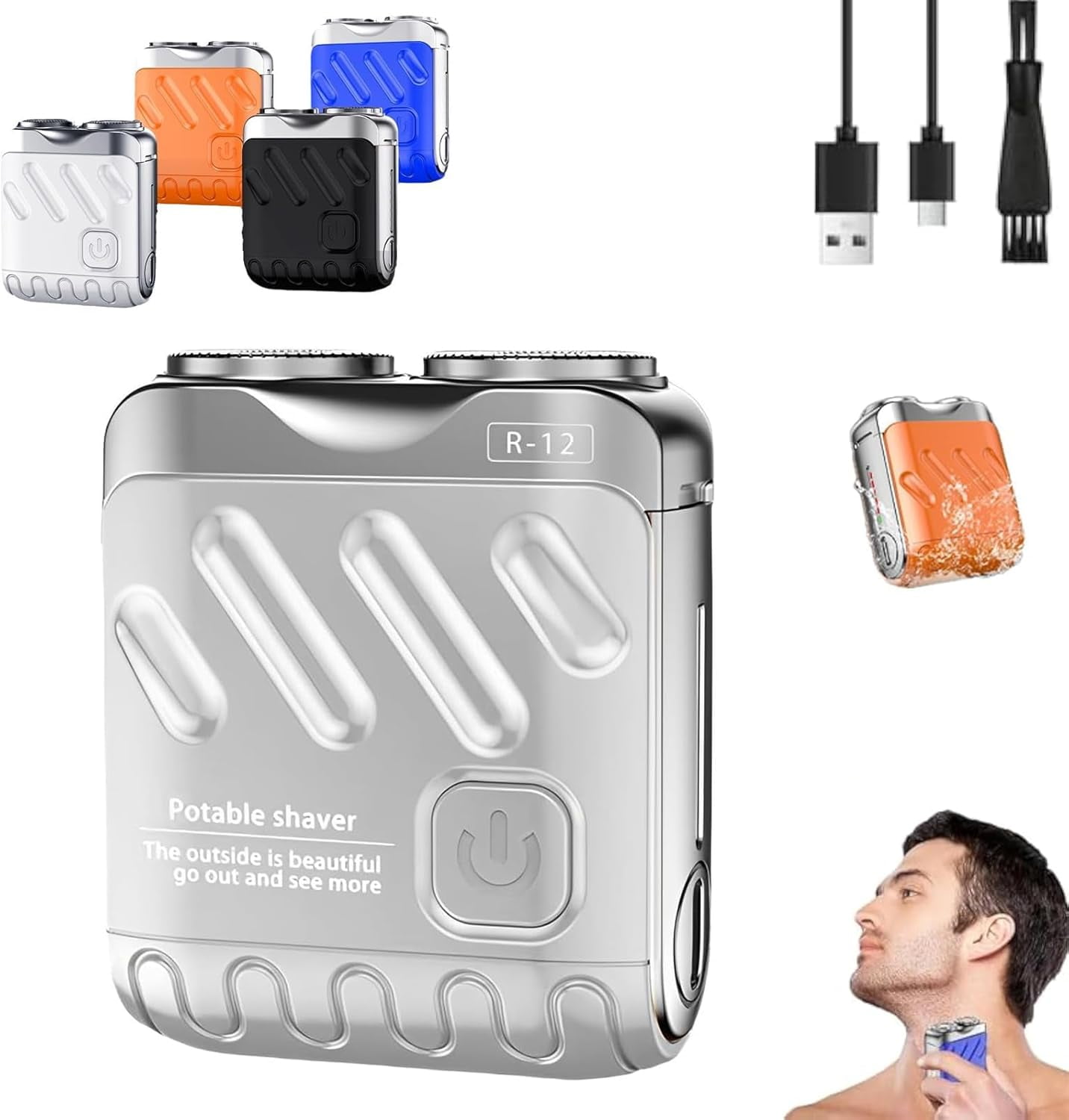 Smoderate Shaver, Conspicuoust Shaver, Smoderate Portable Rotary Dual ...