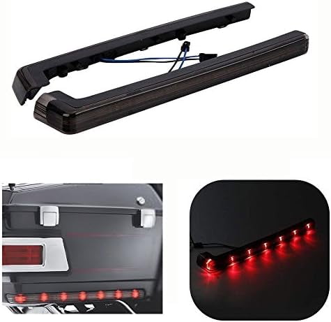 Smoke Accent Tour Pack Trunk Side Marker LED Lights For Harley Touring ...