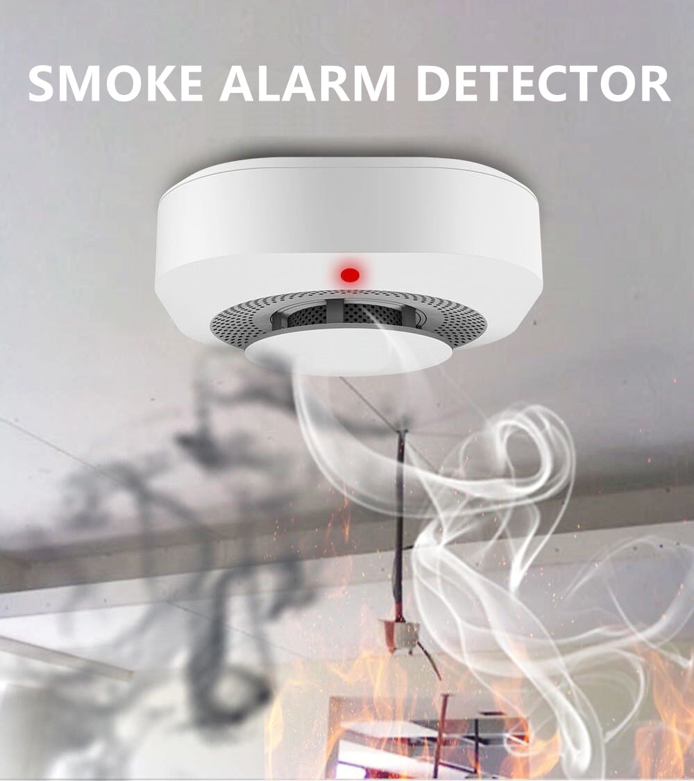 Smoke Alarm Home Security System Fire Protection Smoke Alarm Detector ...