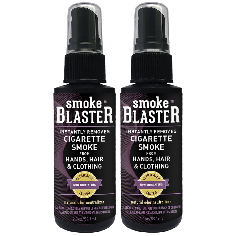 Smoke Blaster Smoke Odor Natural Eliminator Spray (Pack of 2) - Walmart.com