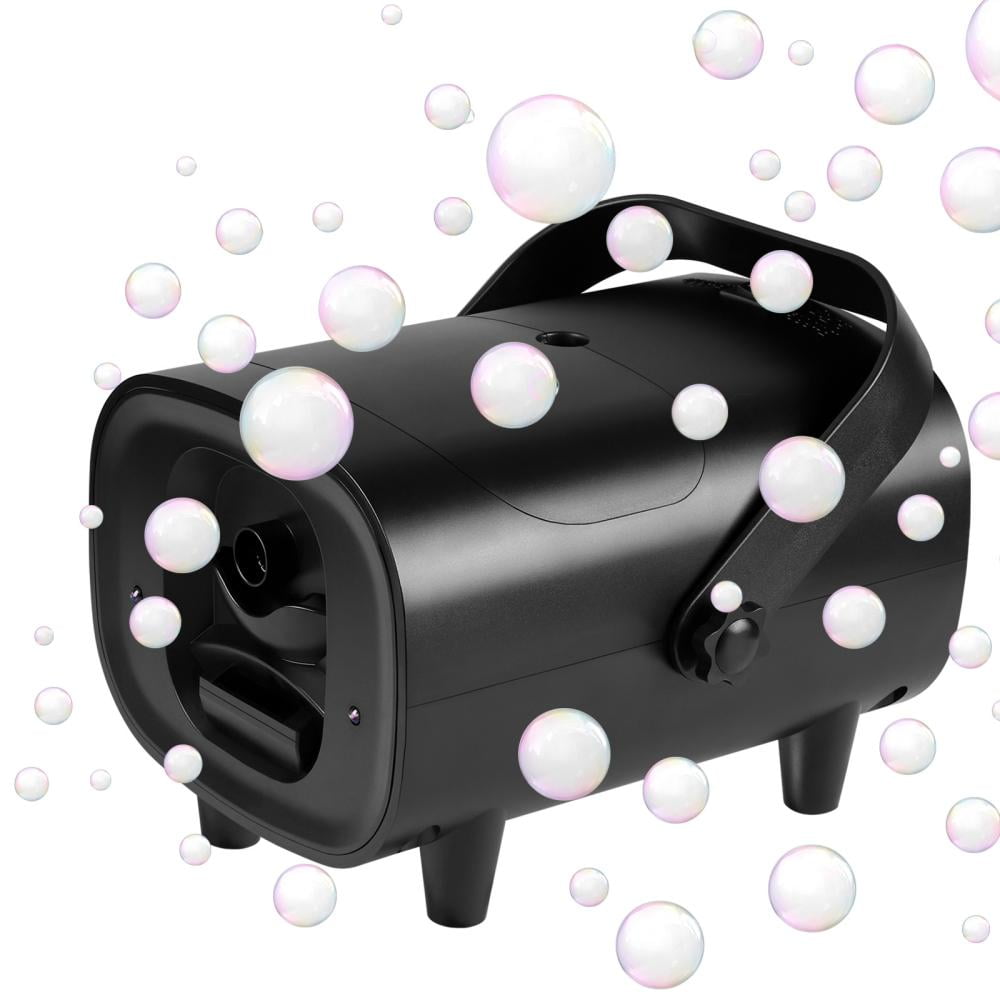 2-in-1 Smoke/Bubble Machine with RGB Light, 5200 Bubbles/Min, Plug ...