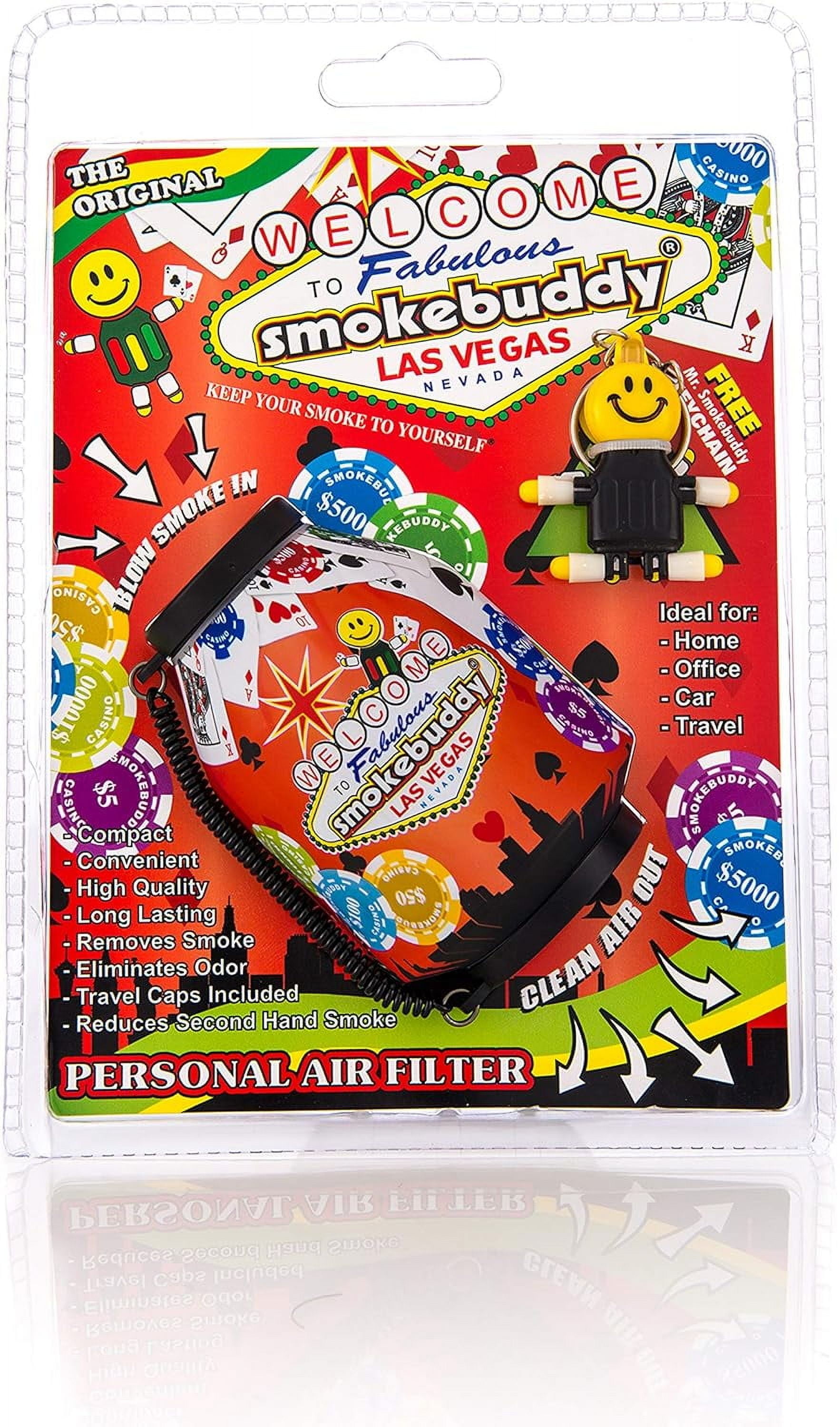 Smoke Buddy Smokebuddy Original Vegas Black/Red Assorted Personal Air ...