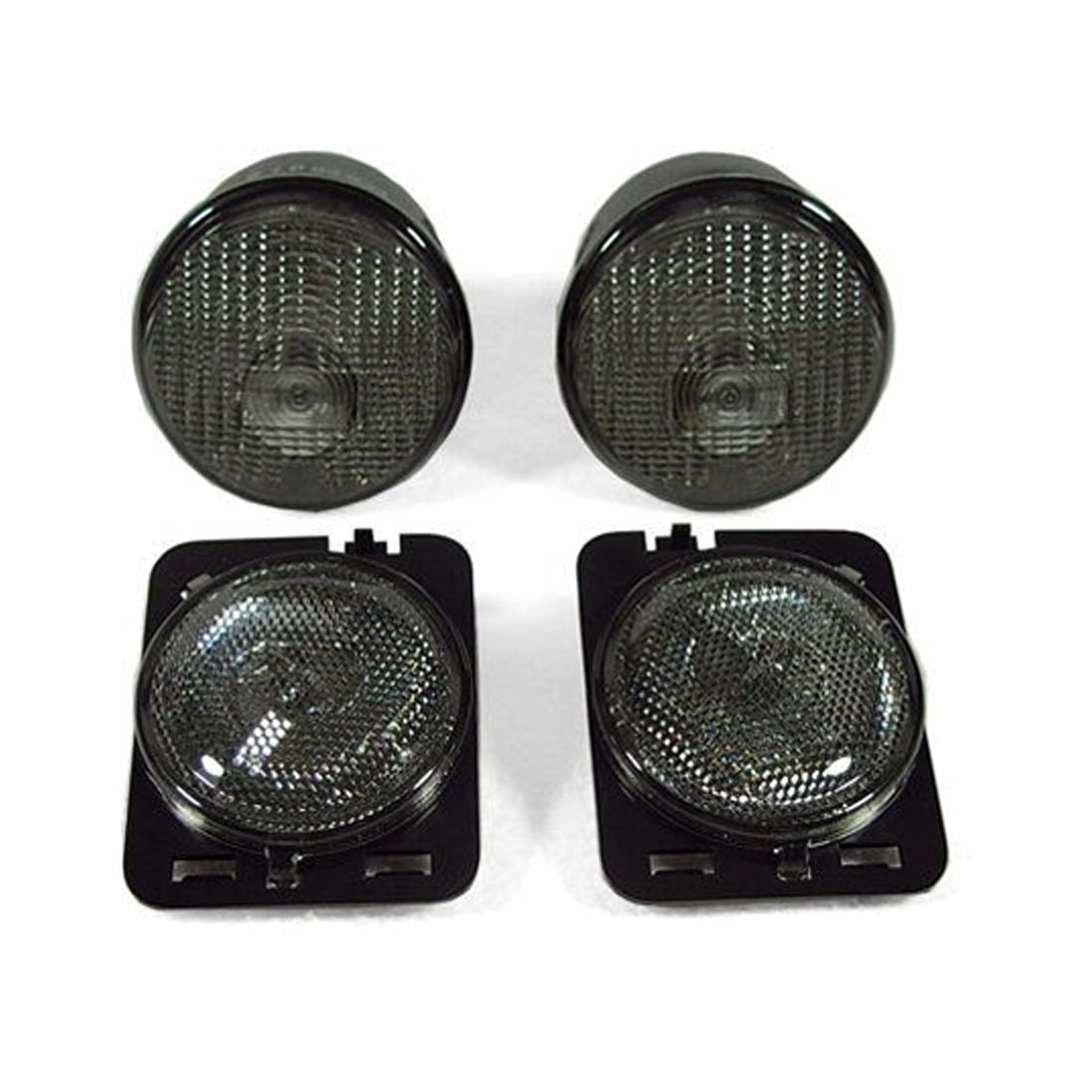 Smoke Bumper Signal + Quarter Panel Side Marker Lights Incandescent ...
