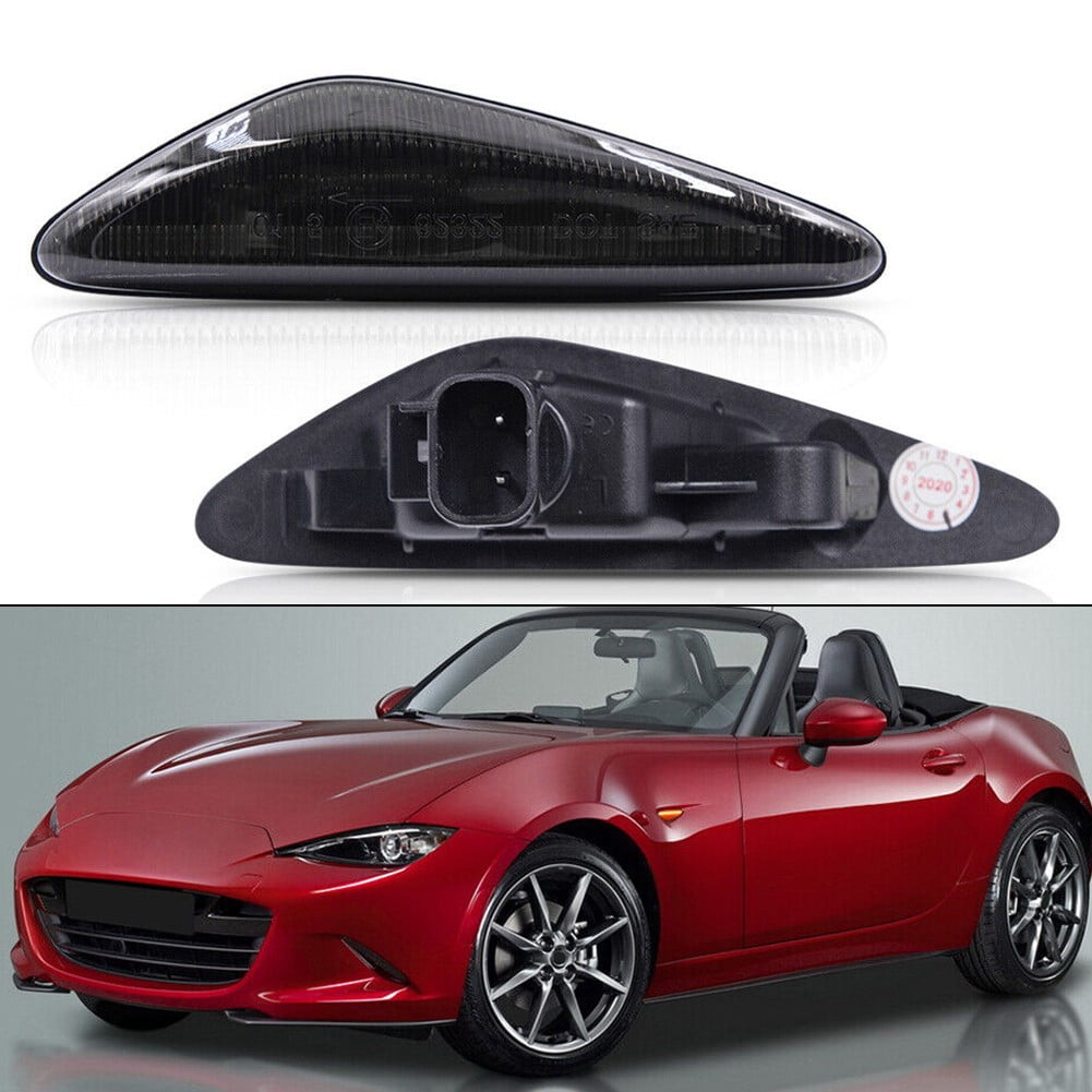 Smoke Dynamic LED Side Indicator Light For Mazda MX5 ND 6 5 RX-8 For ...