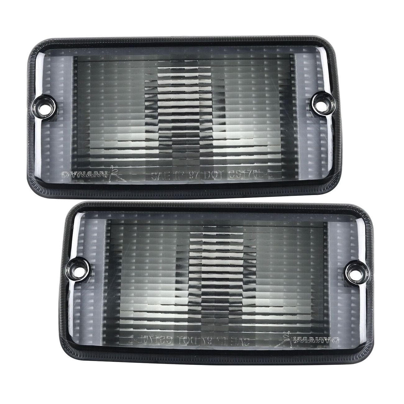 Smoke Front Bumper Signal Lights with ABS Plastic Housing and ...