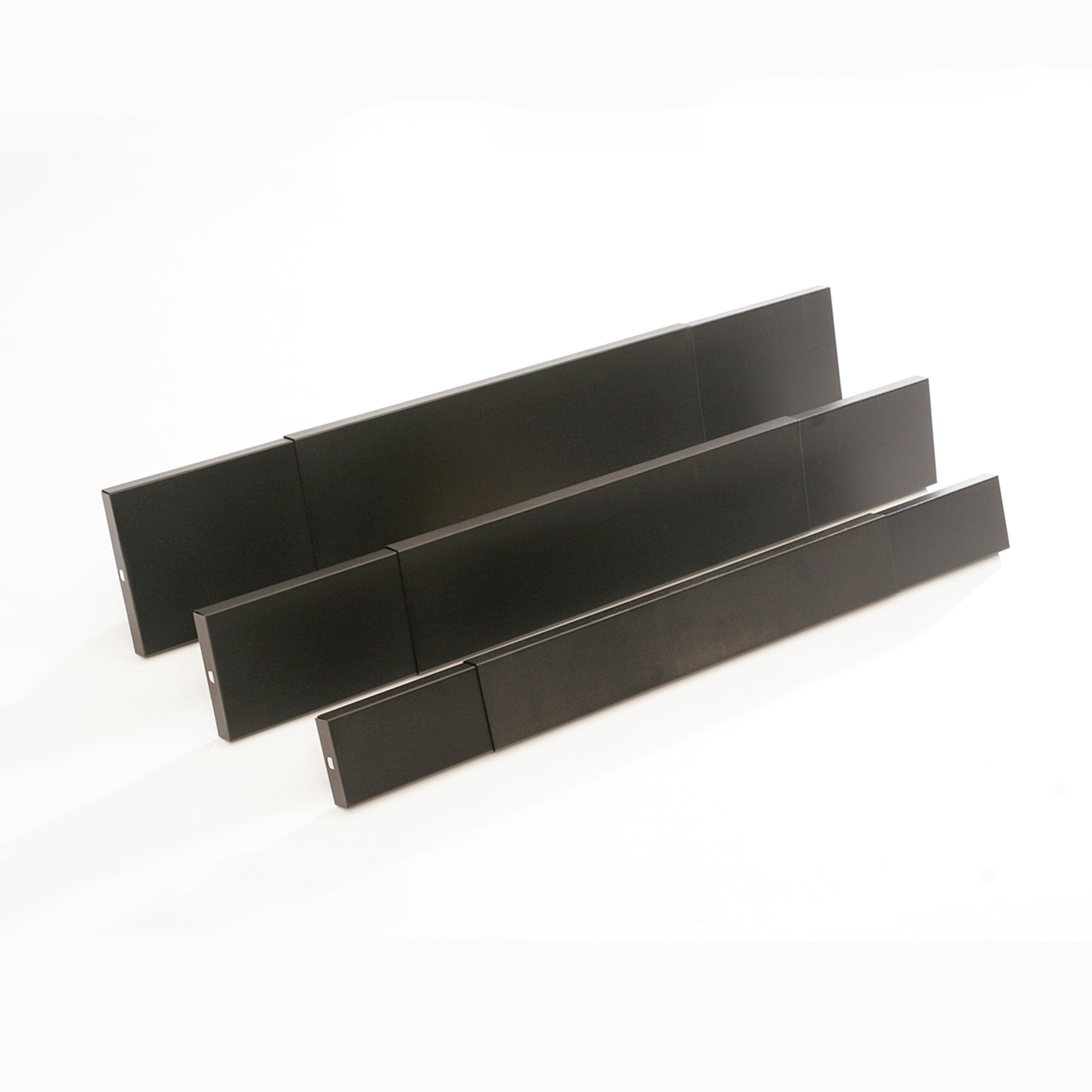 Fireplace Smoke Guards: Black and Brass, Easy Installation, Adjustable ...