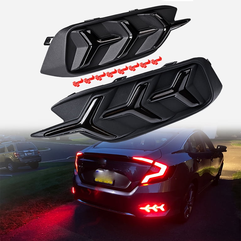 Honda Civic Led Brake Light KMH Tail Lamps For Honda Civic – CARPLUS