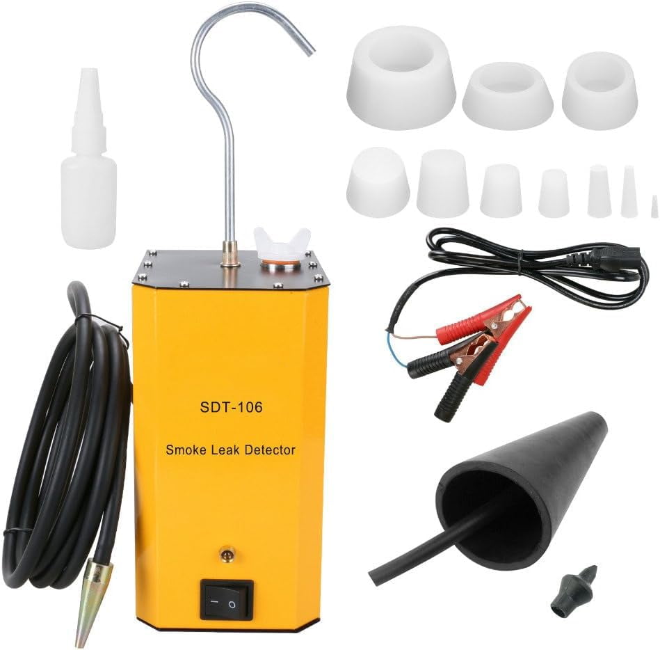 Smoke Leak Detector SDT106 Automotive Smoke Machine Car Smoke Tester ...