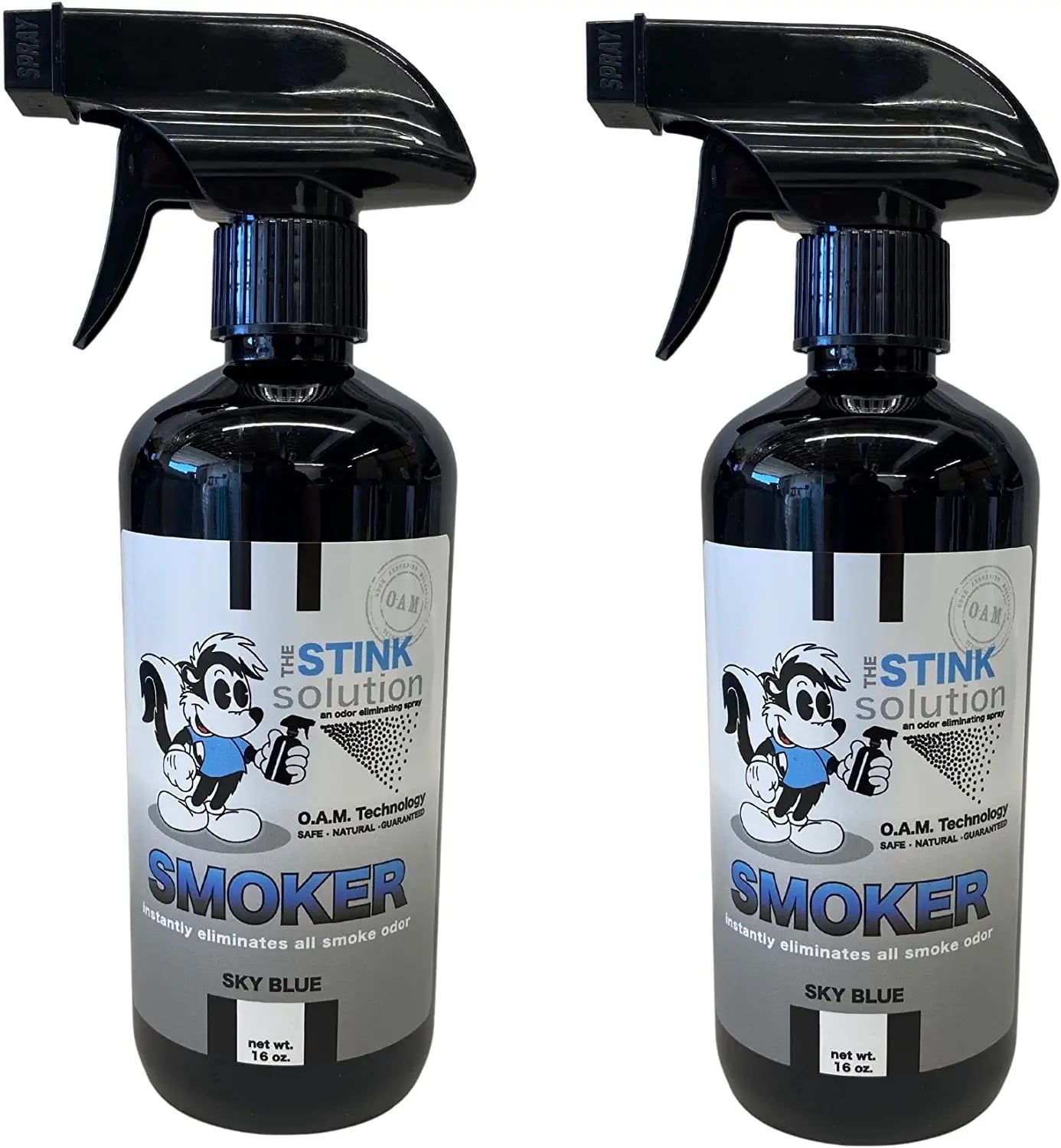 Smoke Odor Eliminating Spray, Sky Blue Fragrance, 16 fl oz, 2 Ct ...