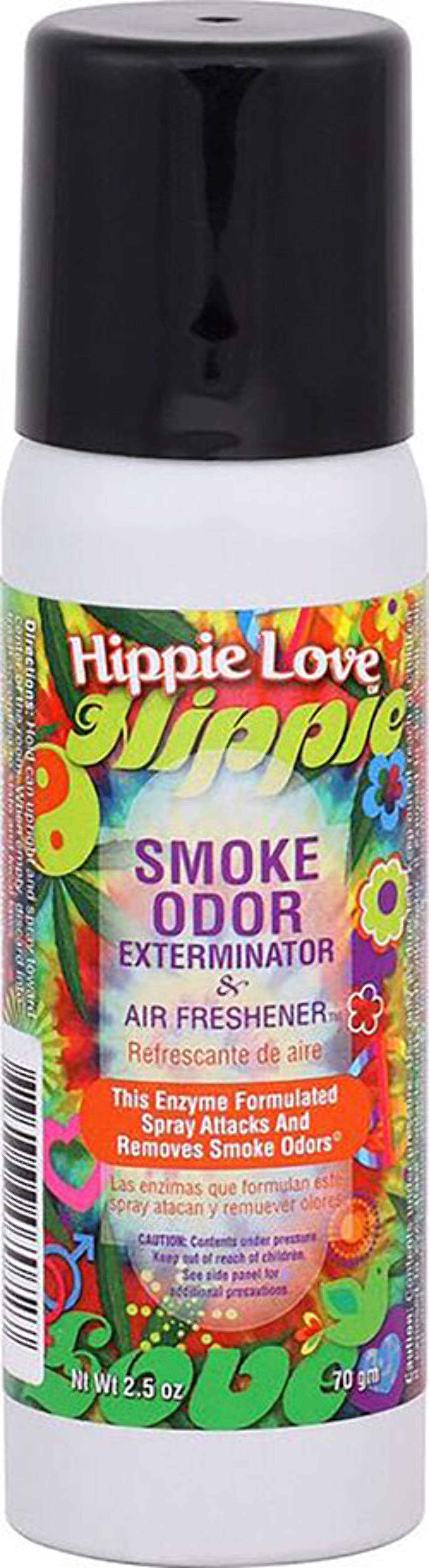 Smoke Odor Exterminator 2.5 oz Mini Spray, (Hippie Love) - Walmart.com