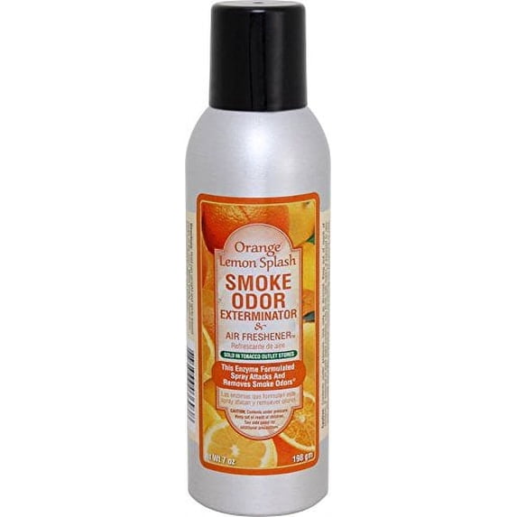 unknown, Smoke Odor Exterminator, 7 Oz, Orange Lemon Splash - Walmart.com