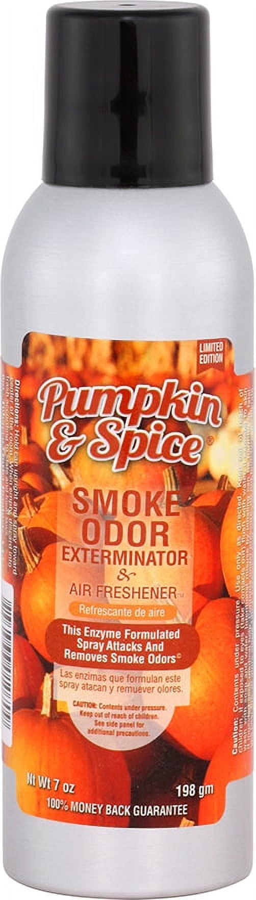 Smoke Odor Exterminator 7oz Large Spray, Pumpkin Spice - Walmart.com
