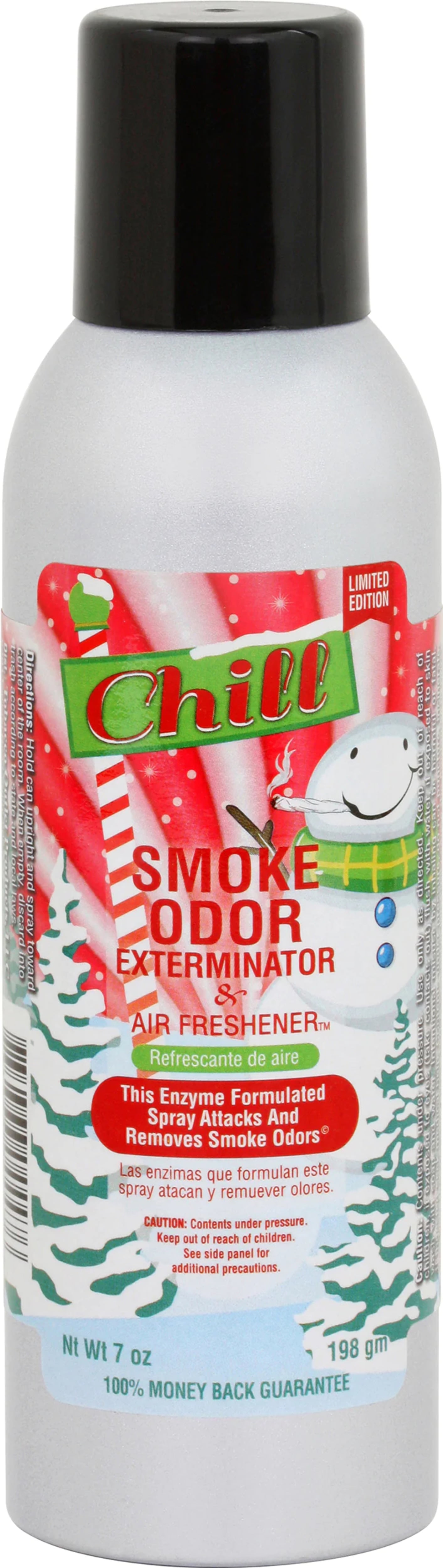 Smoke Odor Exterminator Chill, 7oz Deodorizer Spray, Neutralizer ...