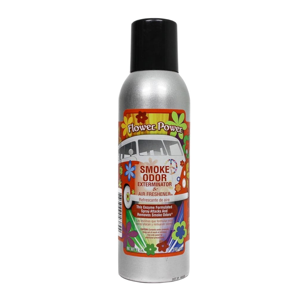 Walmart Smoke Odor Exterminator Deodorizer, Flower Power 7oz Spray ...