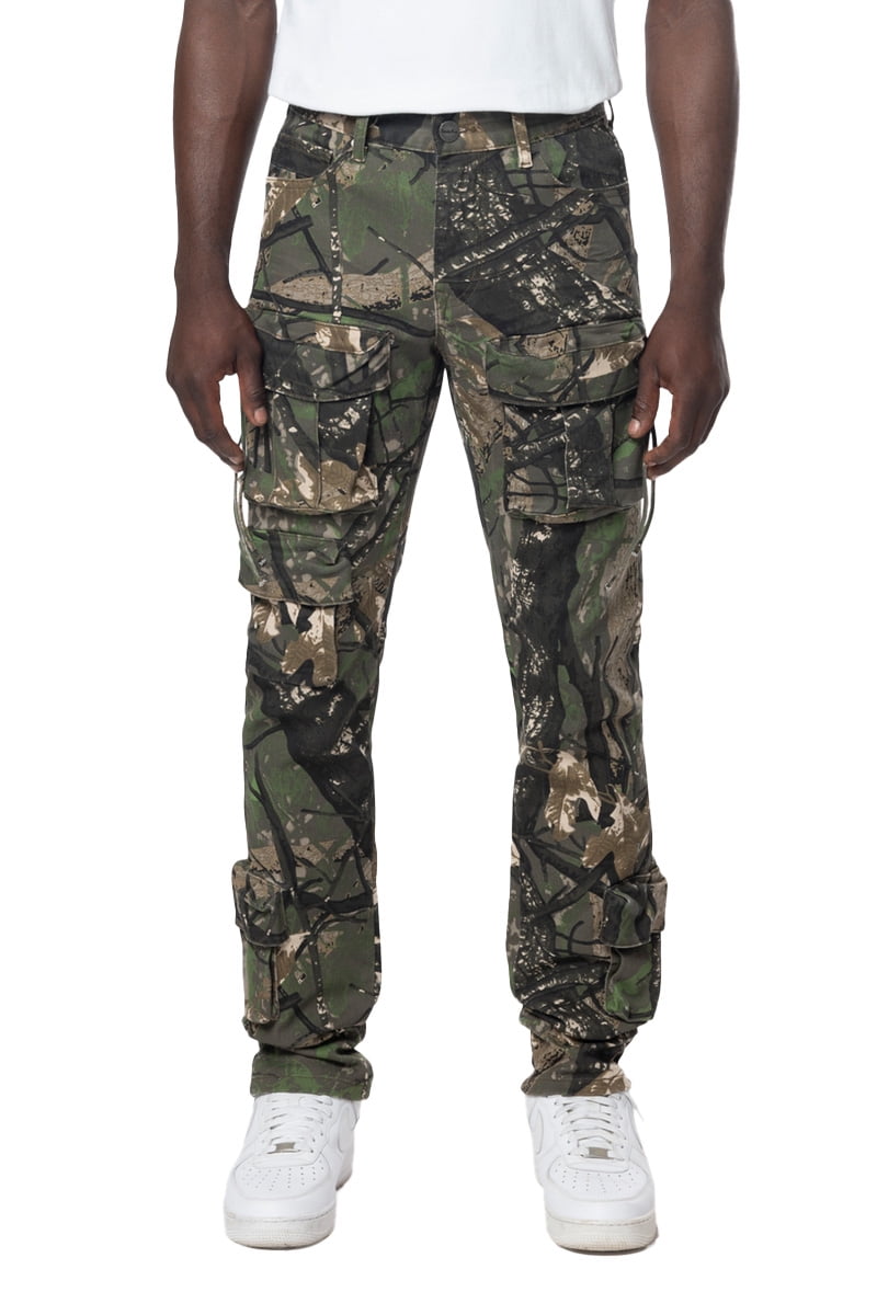 Smoke Rise Men's Camouflage Cargo Pants-GCAM-40 - Walmart.com