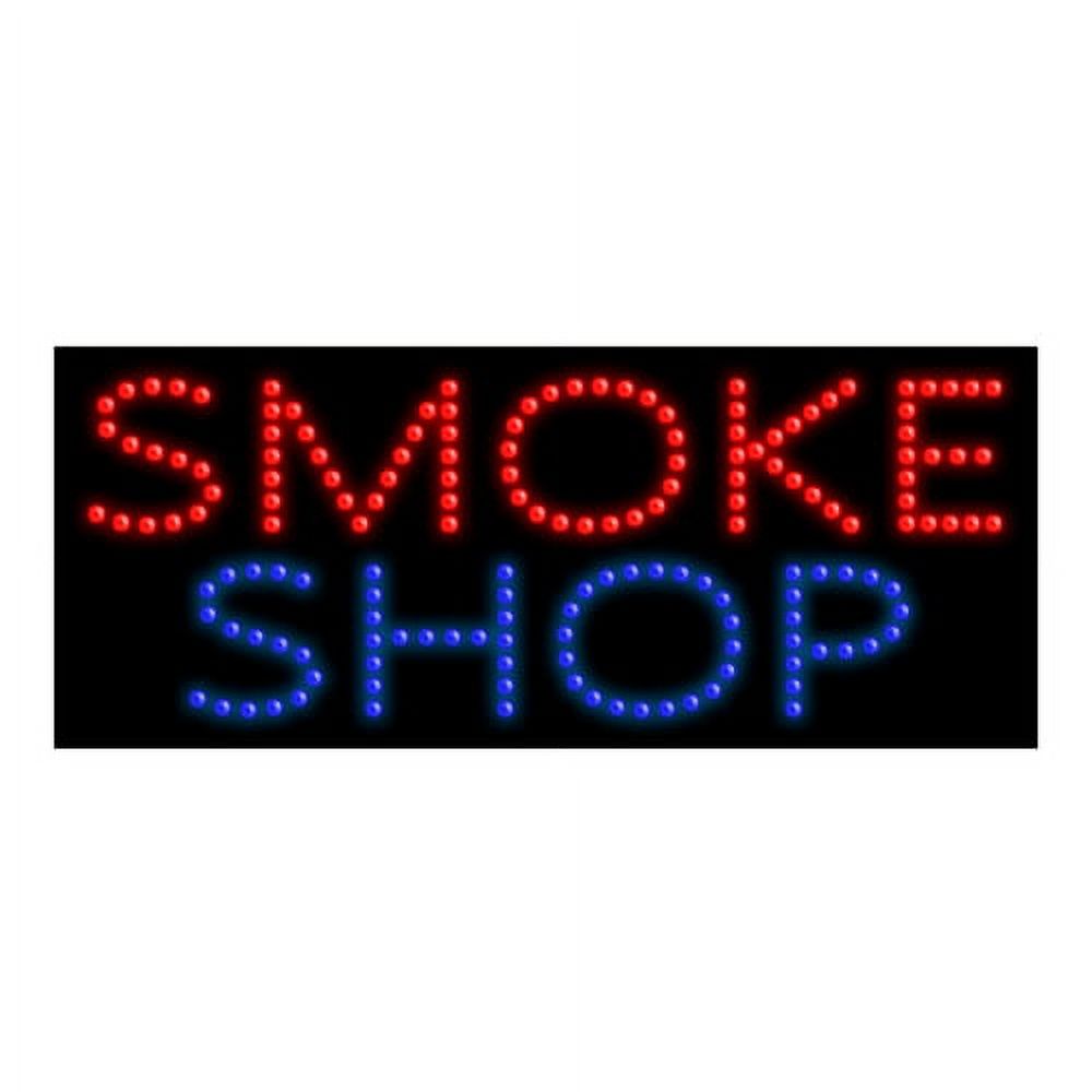 Smoke Shop-LED Dots Sign Made in USA - Walmart.com