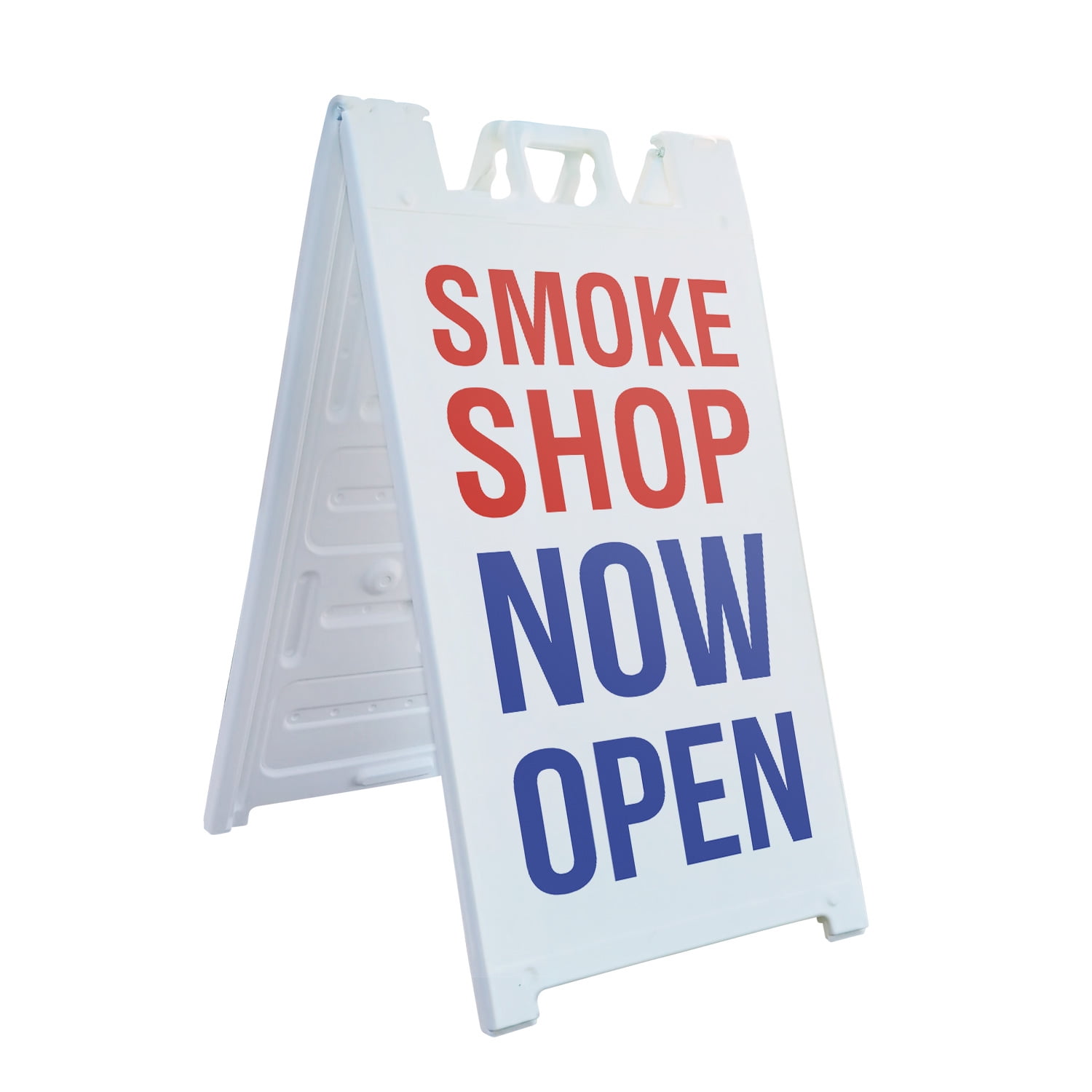 Smoke Shop Now Open 24" x 36" Double Sided A-Frame Sidewalk Sign ...